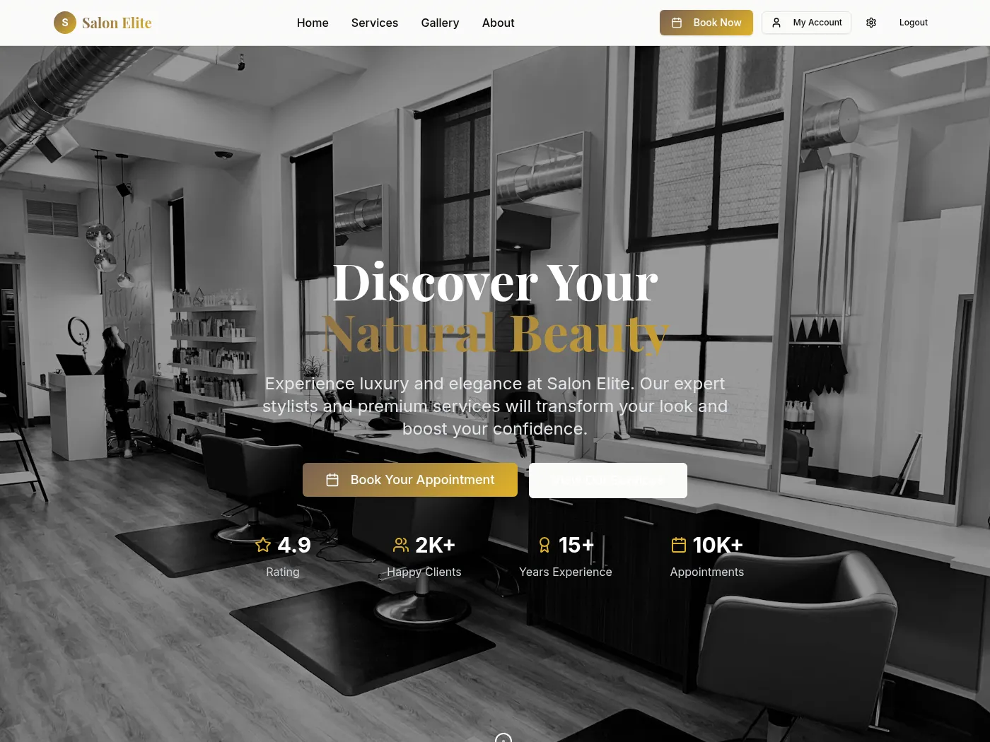 Salon Appointment & Loyalty Management Platform