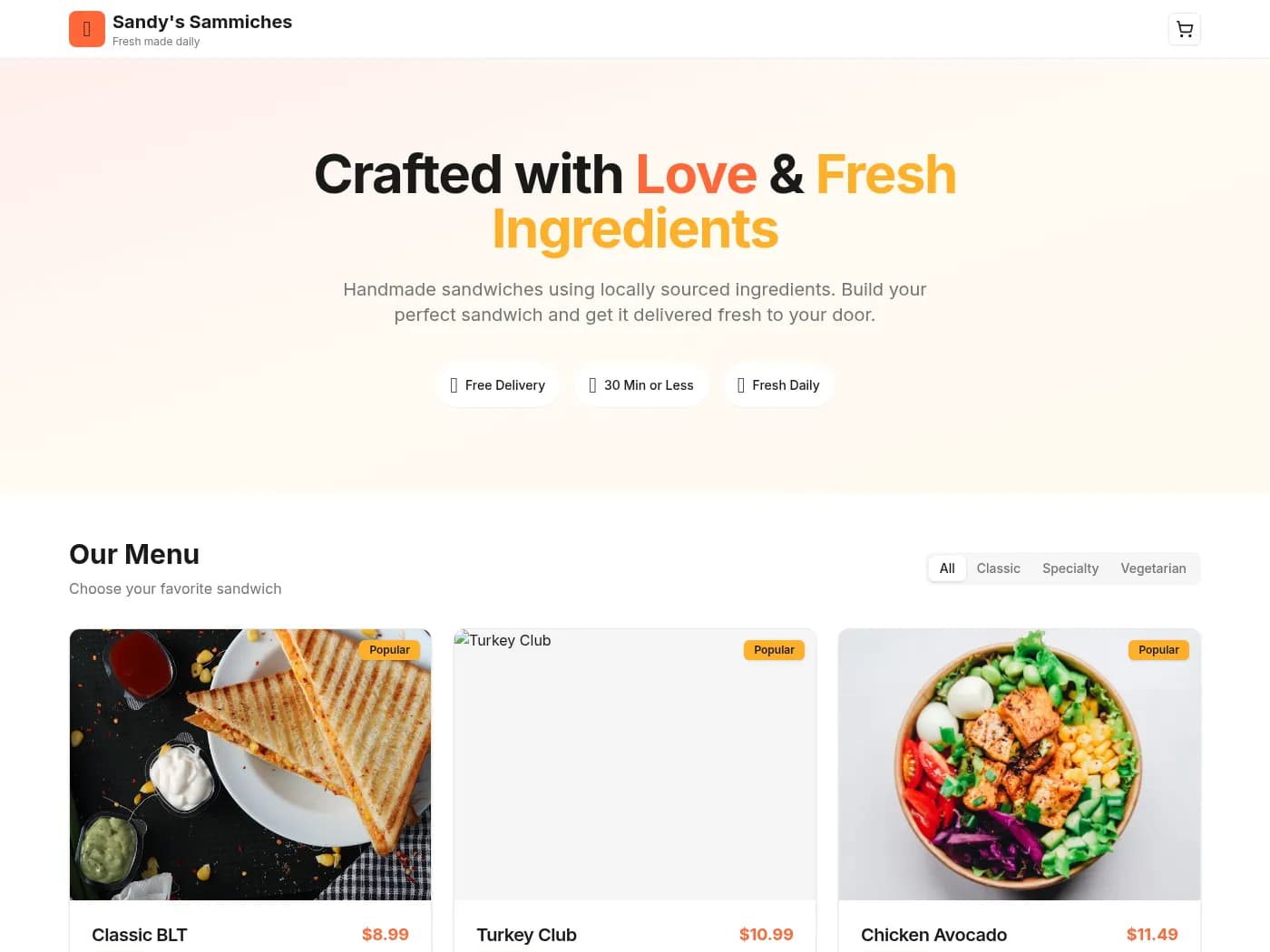 Sandy's Sammiches LLC
