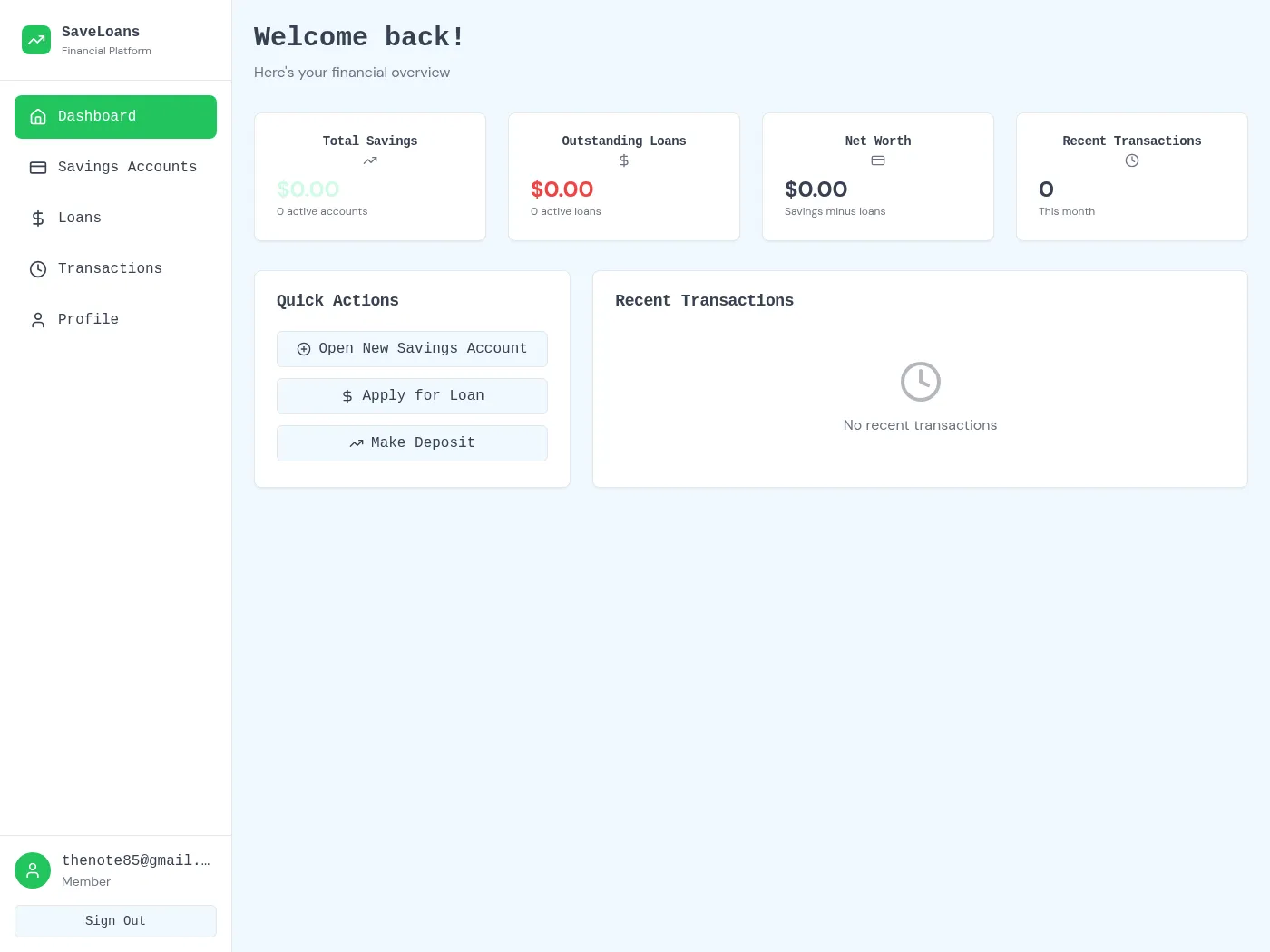 Savings and Loans Management Platform