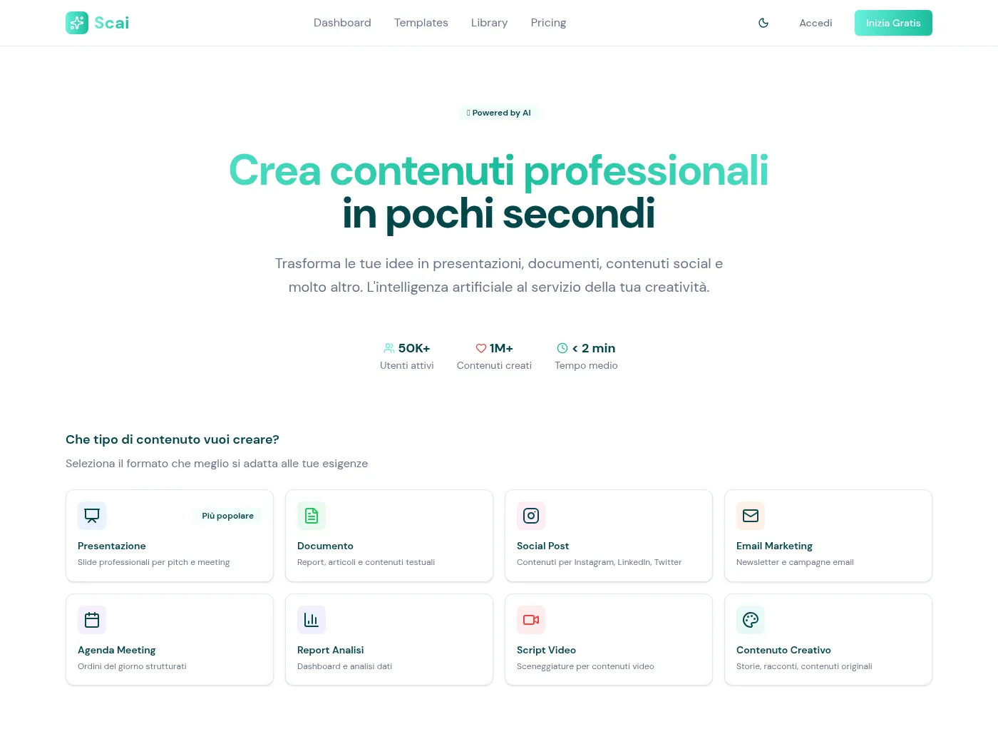 Scai: AI-Powered Content & Presentation Generator