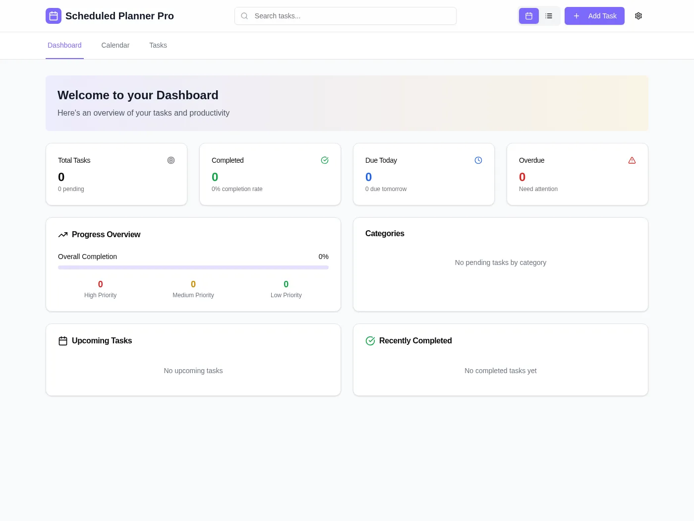 Scheduled Planner Pro