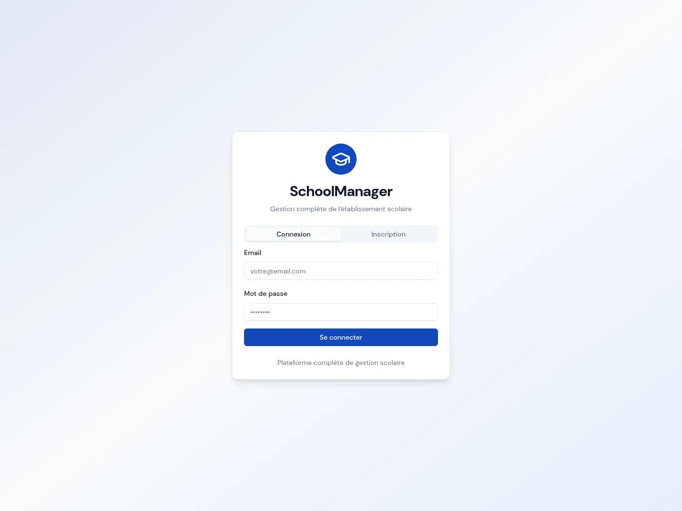 SchoolManager App