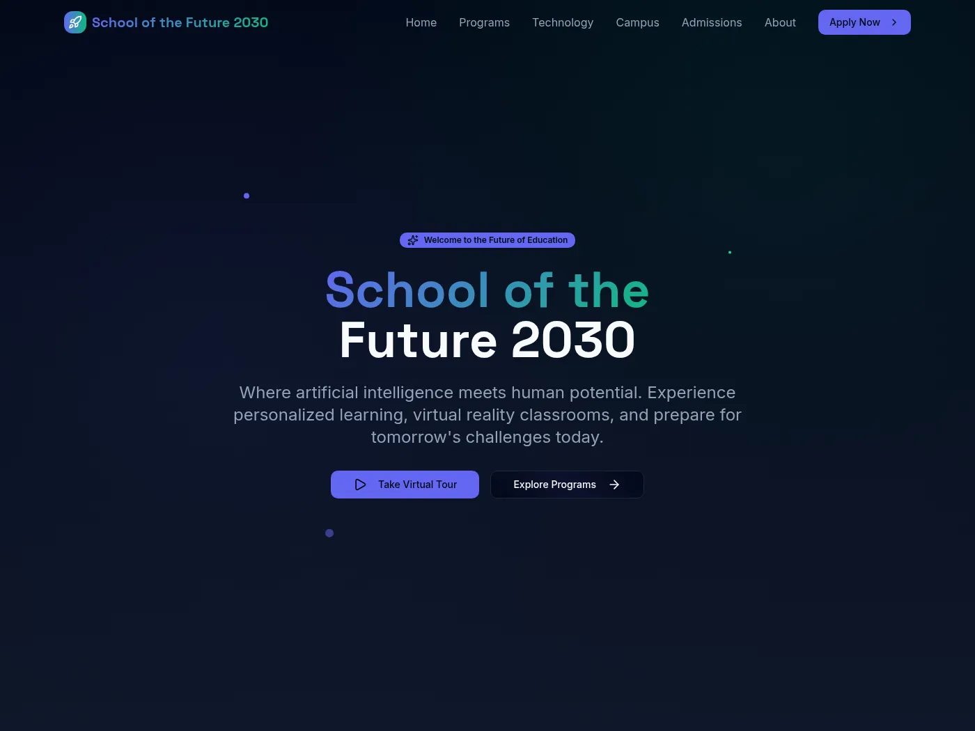School of the Future 2030 Website