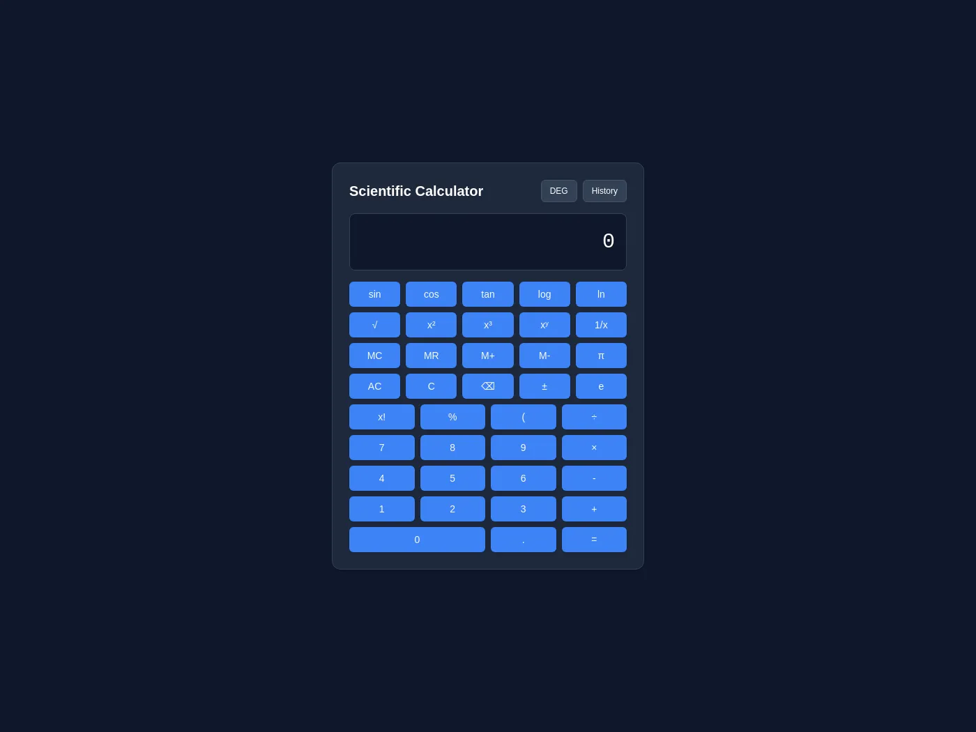 Scientific Calculator