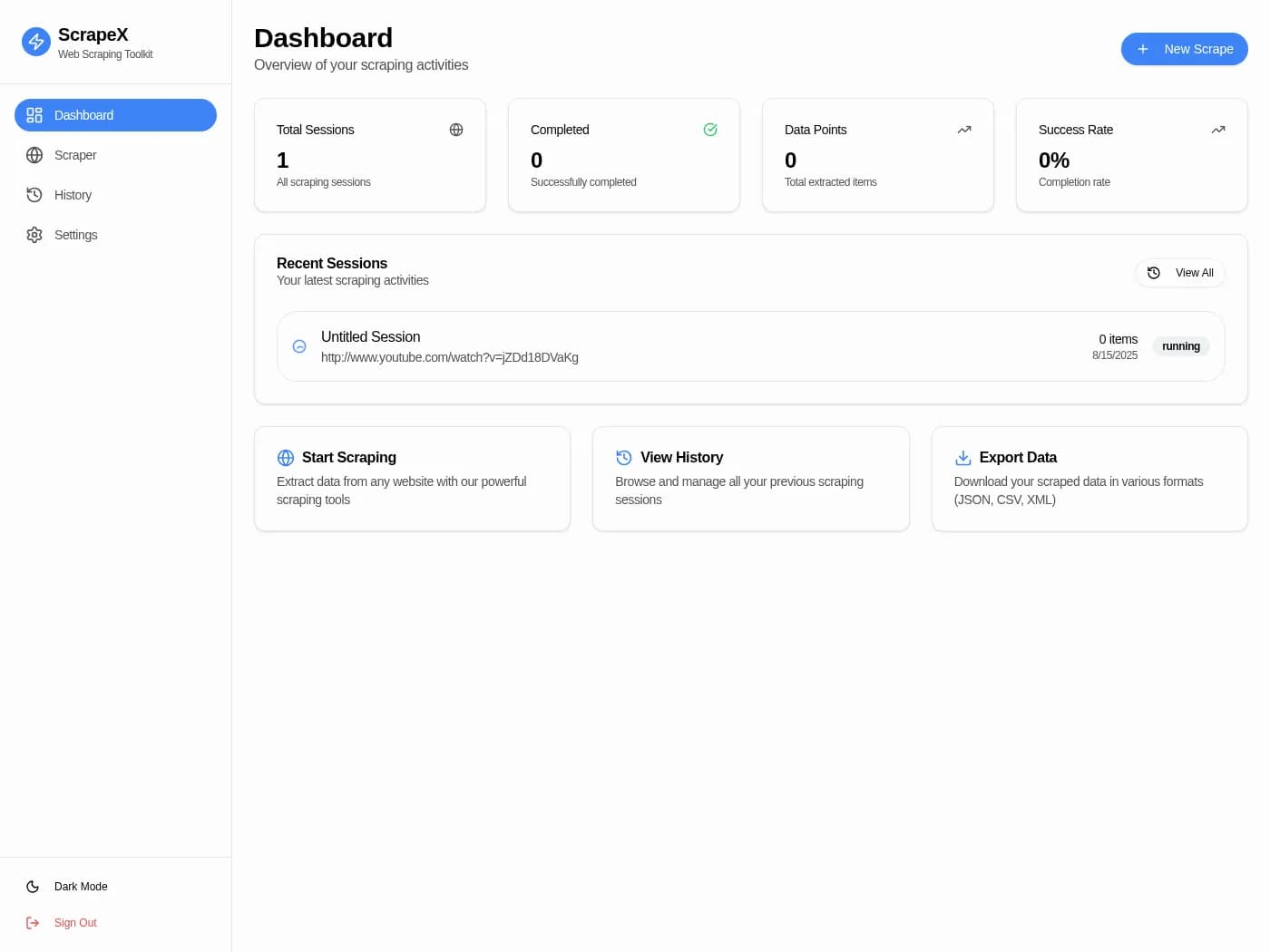 ScrapeX: Enhanced Web Scraping Toolkit