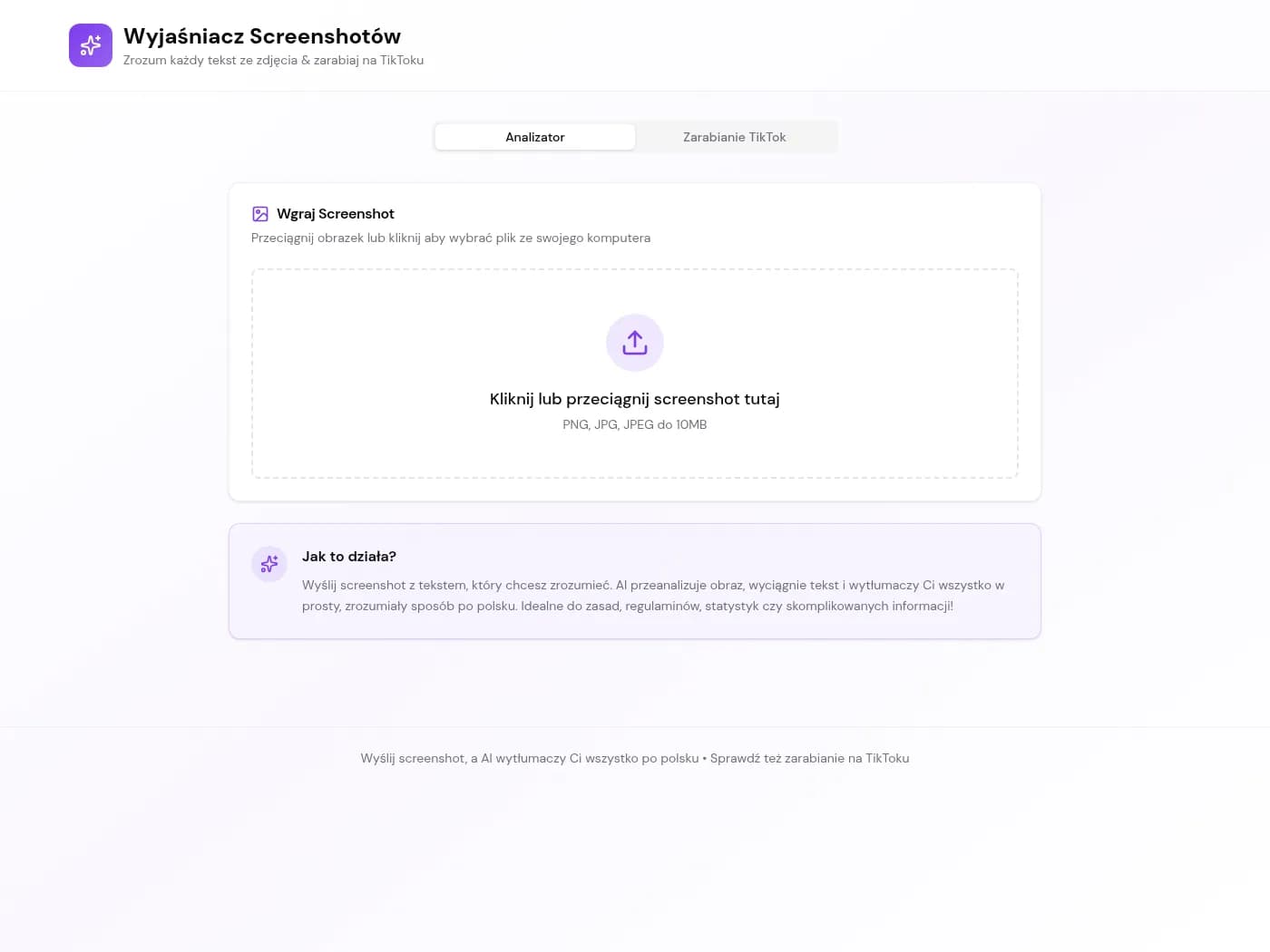 Screenshot Text Analyzer and Explanation Tool