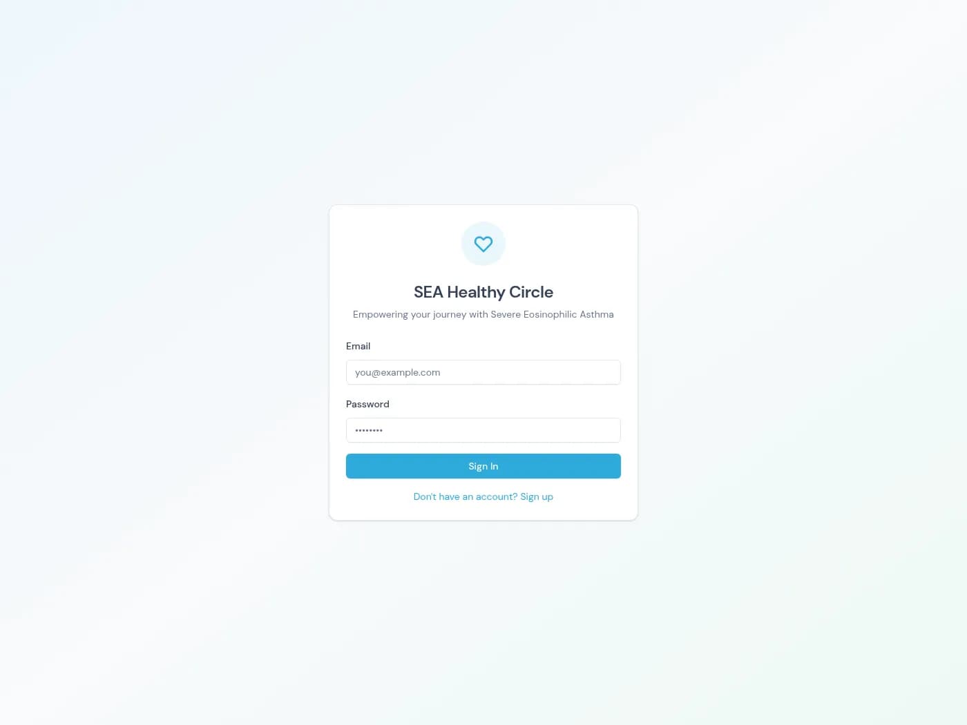 SEA Healthy Circle: Adherence & Support App for Severe Eosinophilic Asthma