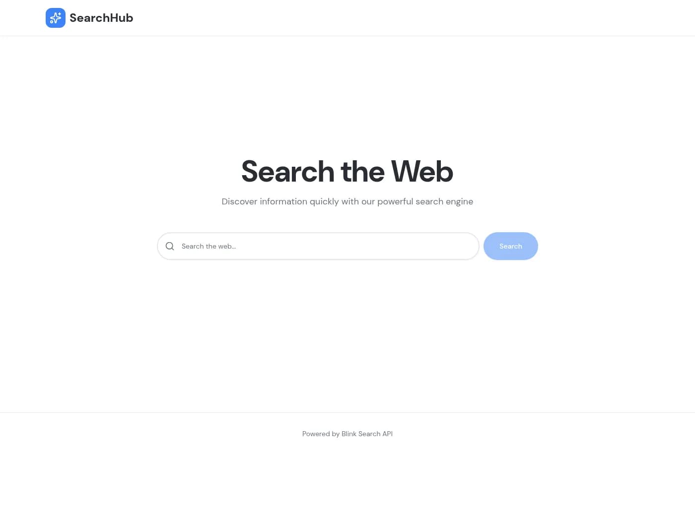 Universal Search Engine App