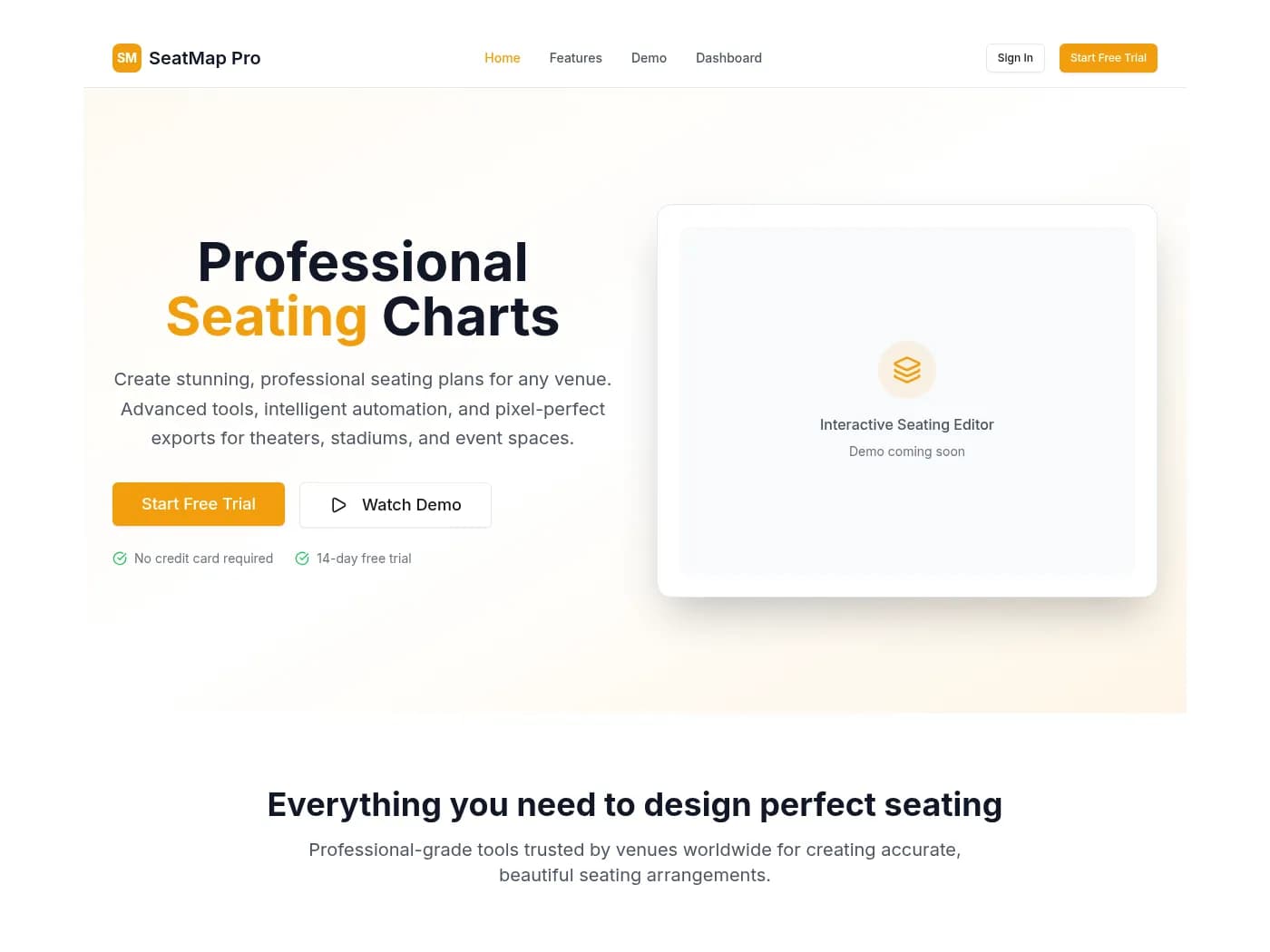 SeatMap Pro Clone