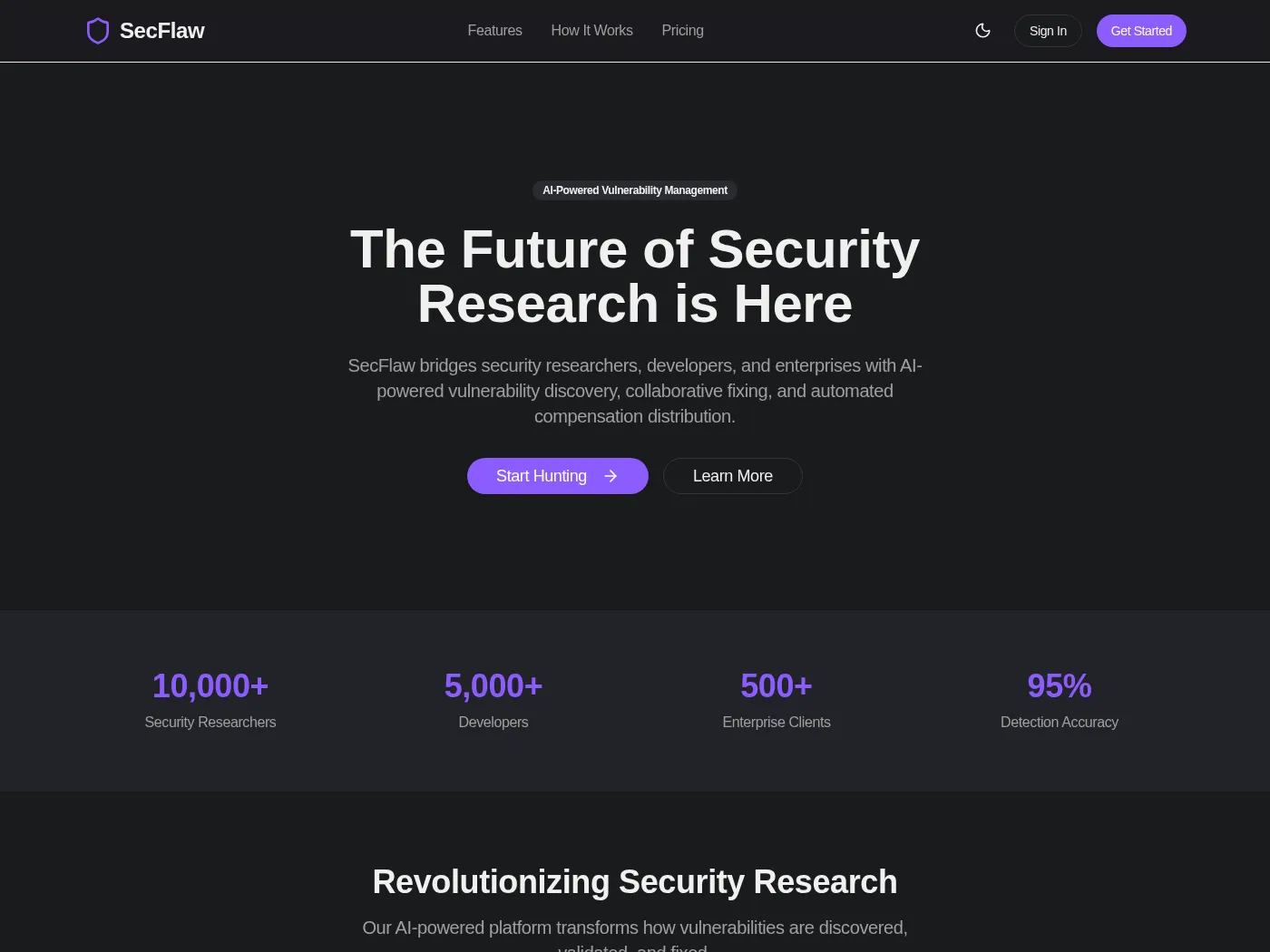 SecFlaw: AI-Powered Vulnerability Management Platform