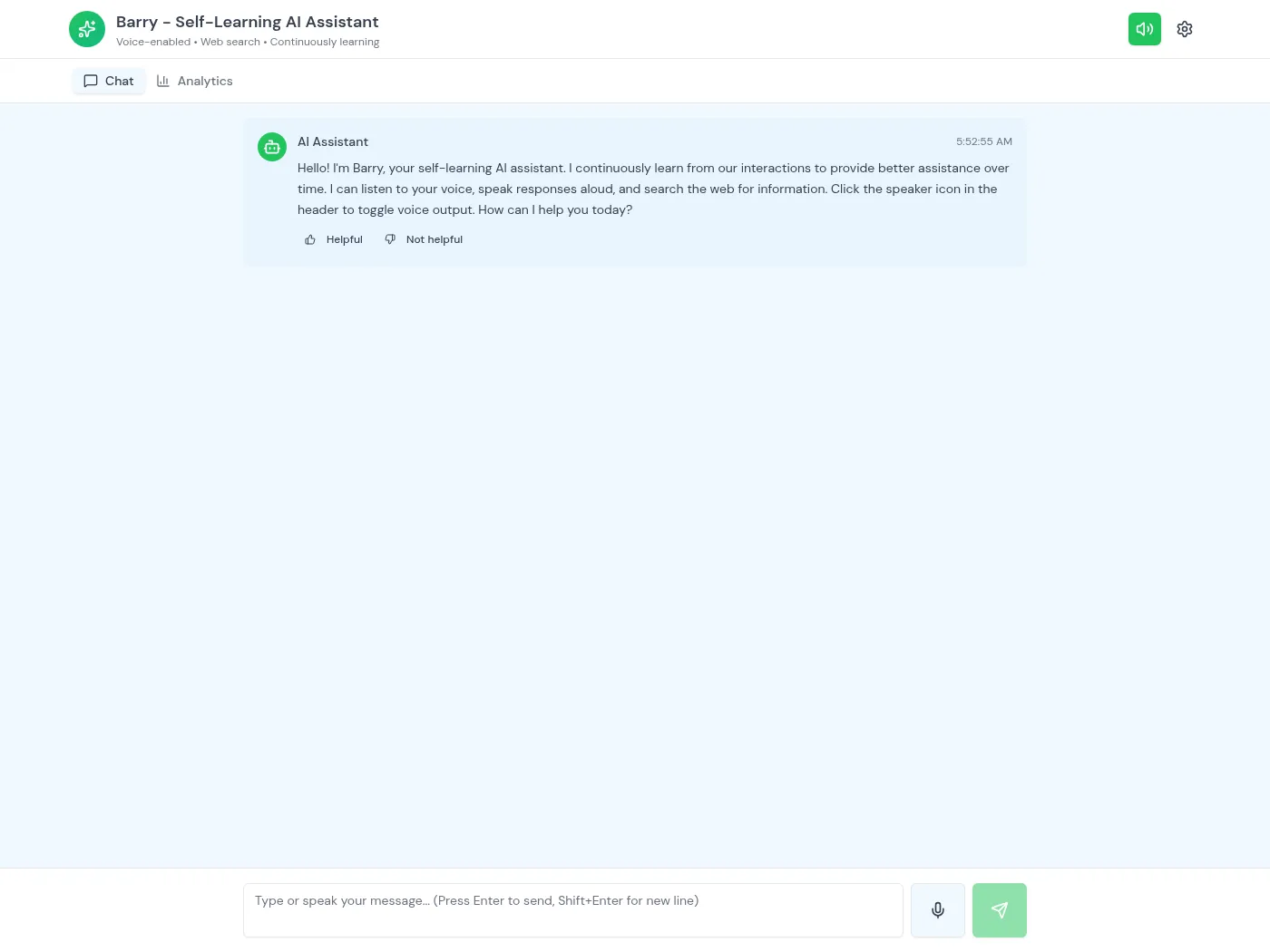 Self-Learning AI Assistant for Laptop