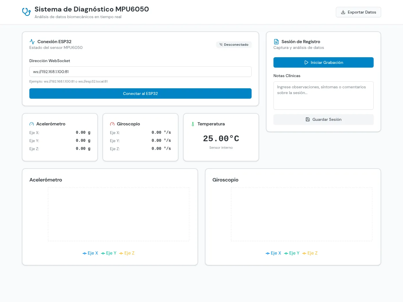 Sensor Data Visualization for Clinical Diagnostics
