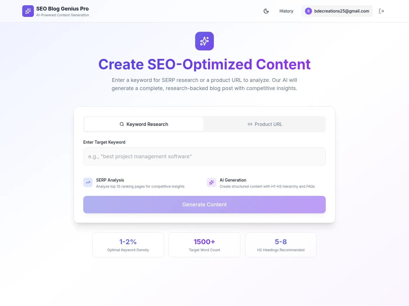 Ultimate SEO-Optimized Blog Post Generator Prompt