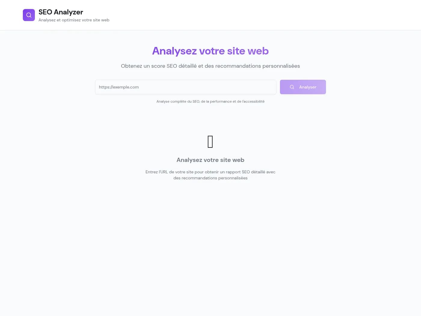 SEO Site Analyzer & Advisor