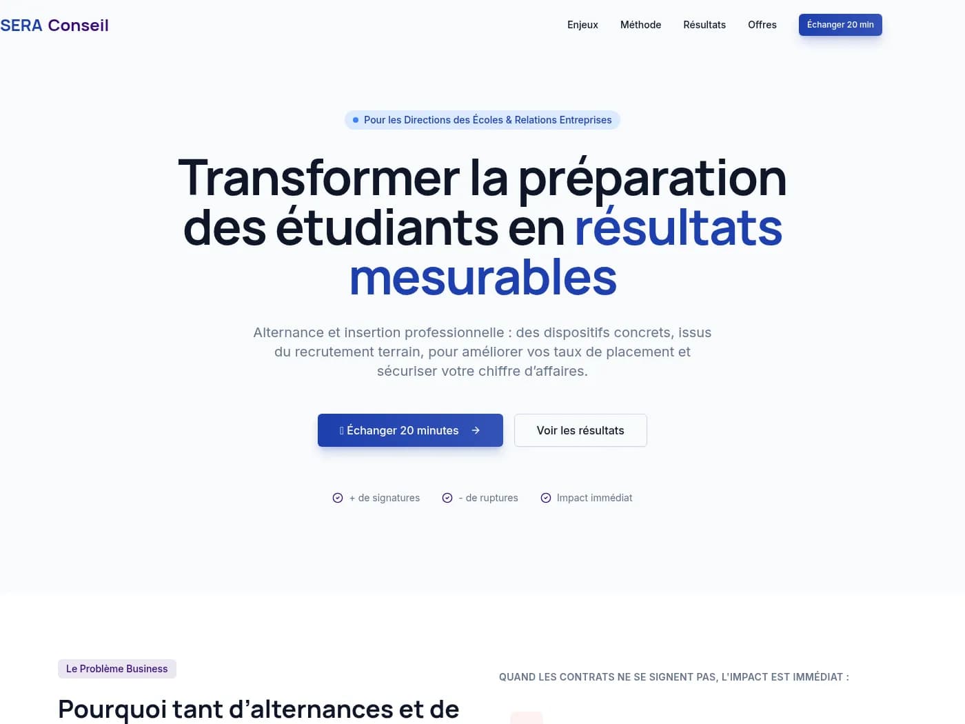 SERA Employability Landing