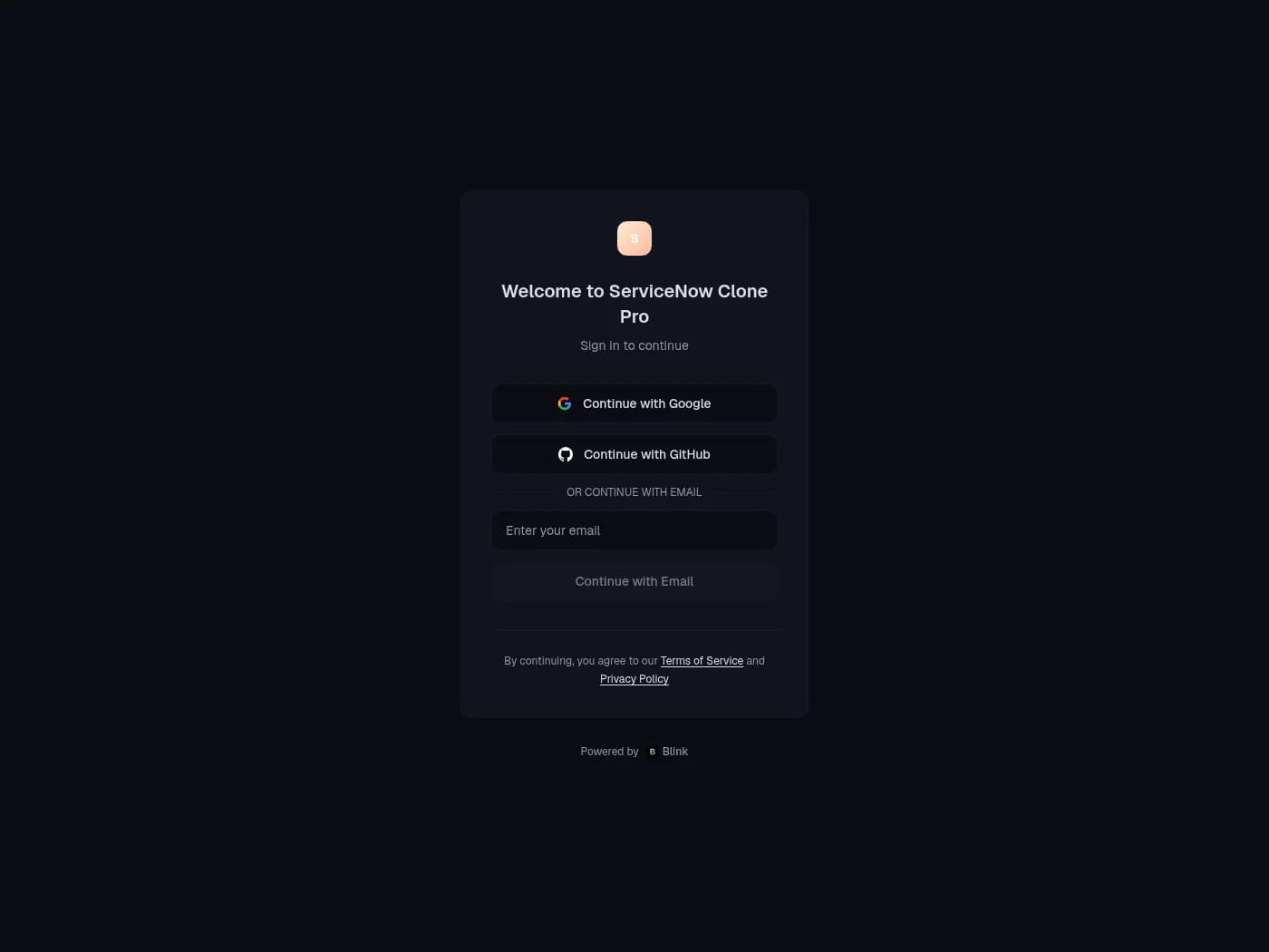 ServiceNow Clone Pro