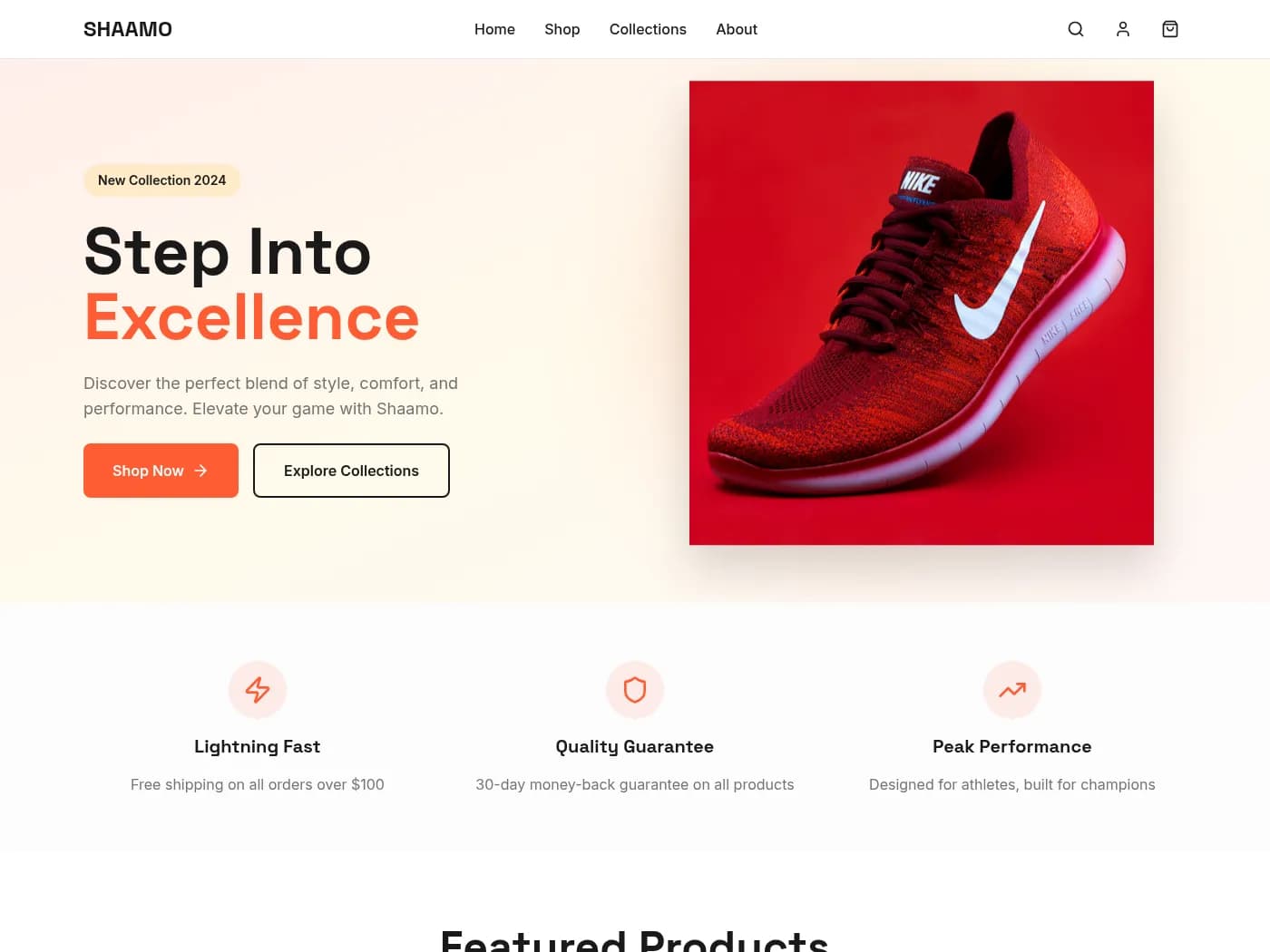Shaamo E-commerce Fashion Store