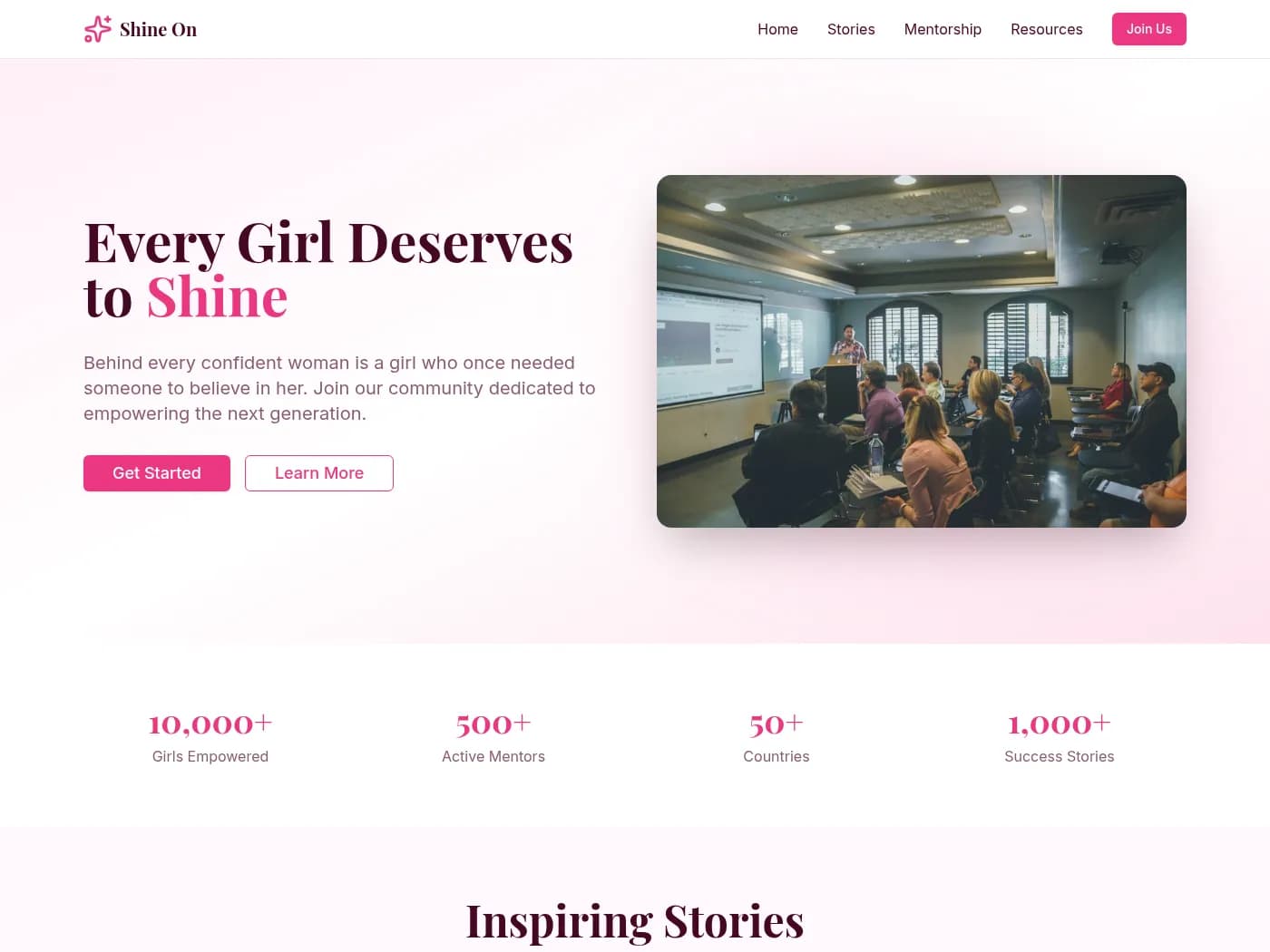 Shine On: Empowering Girls and Women