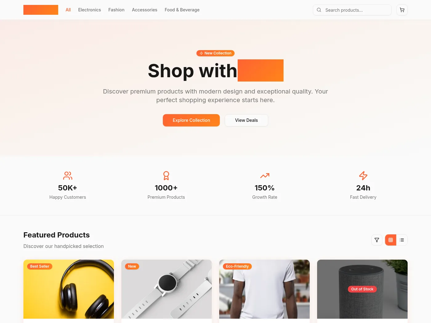 ShopVibe UI Kit