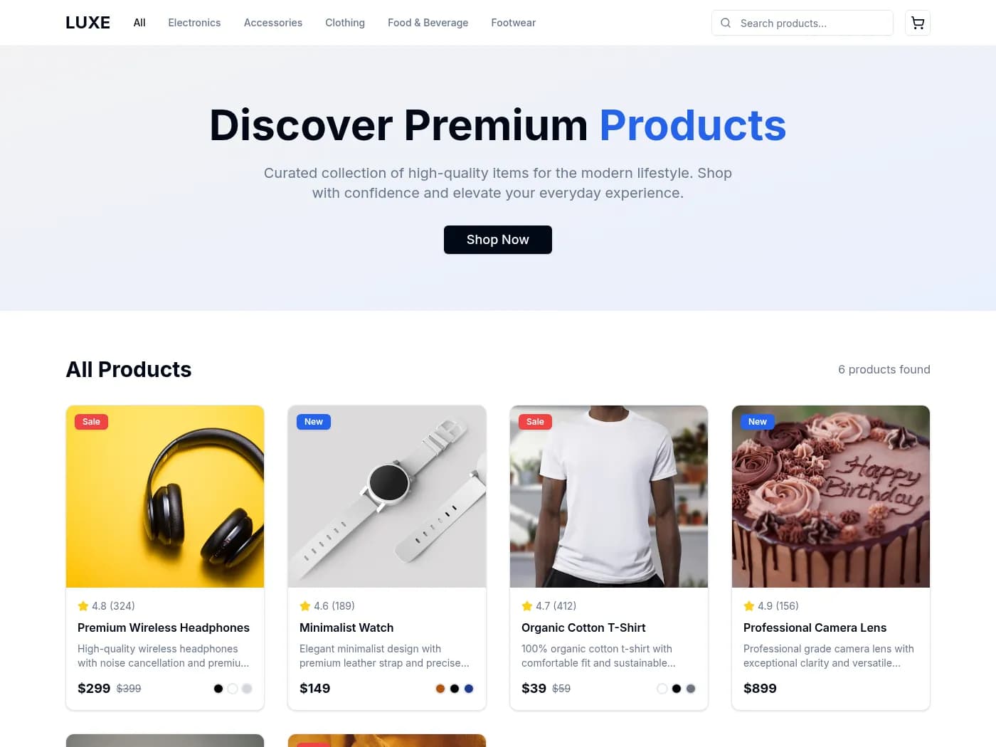 Shopify Store Theme Designer