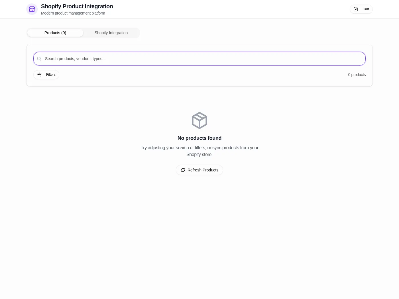 Shopify-WordPress Product Integration Platform