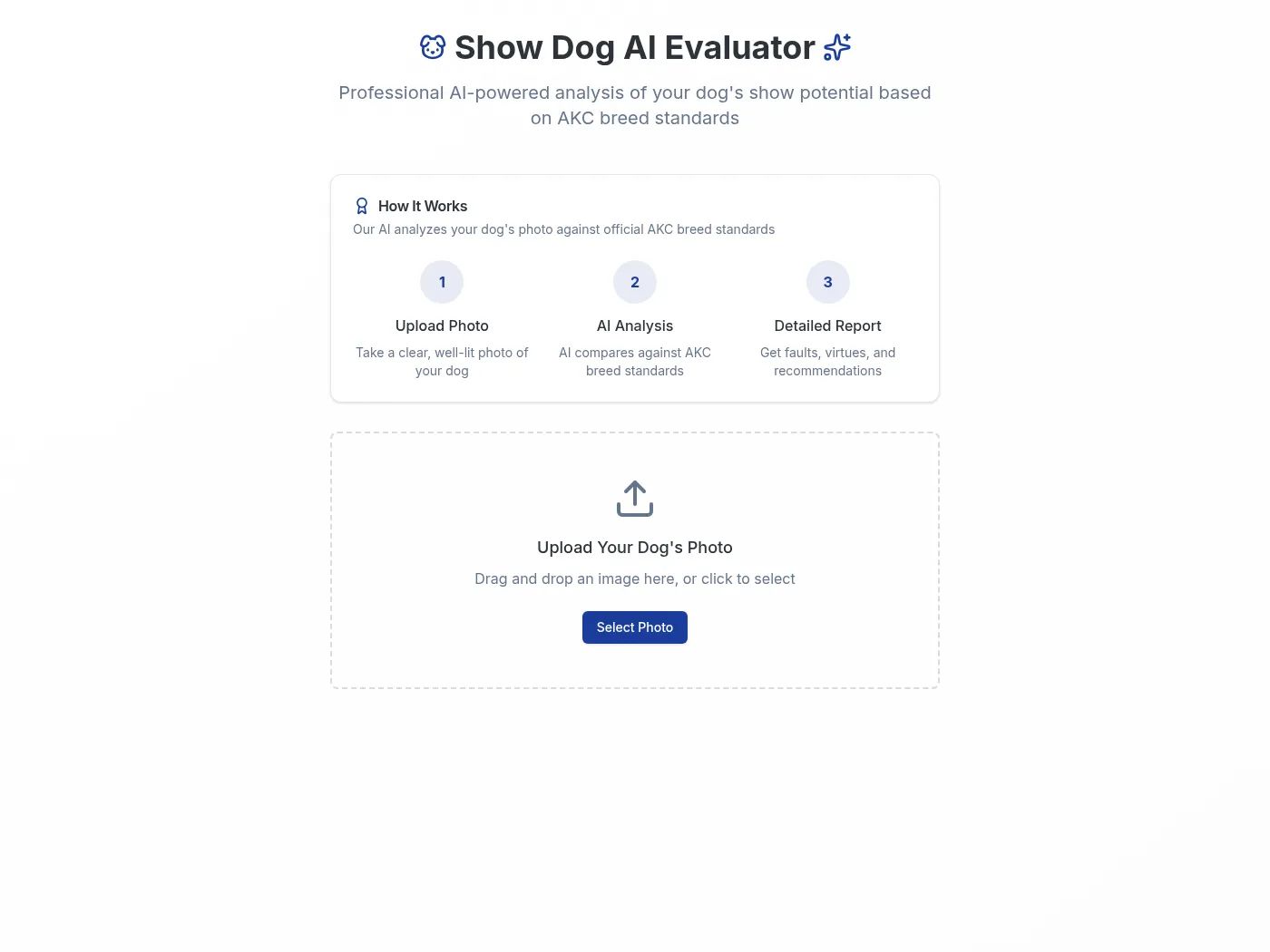 Show Dog AI Evaluator