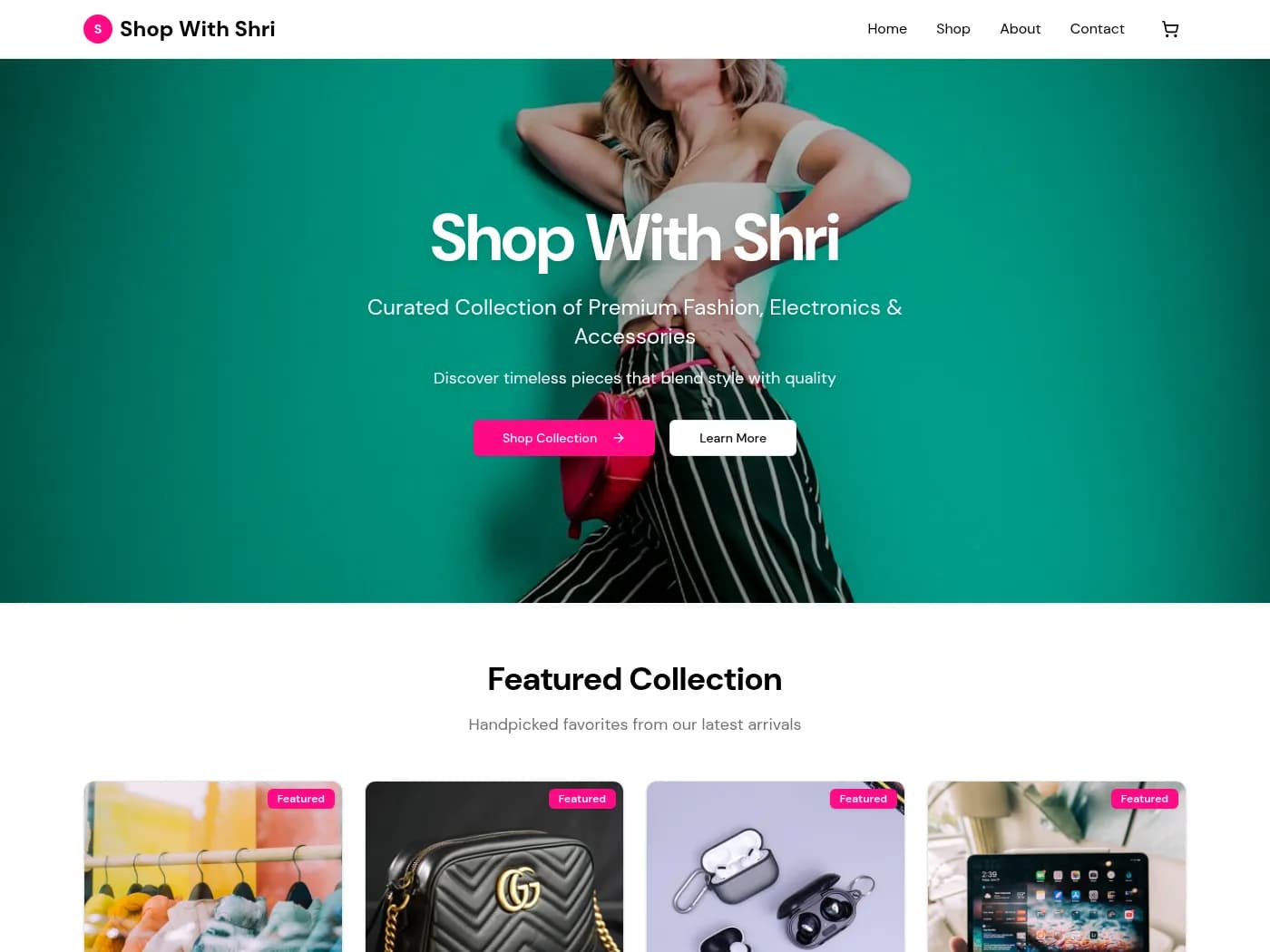 Shruti Patil's Modern Shopping Portfolio