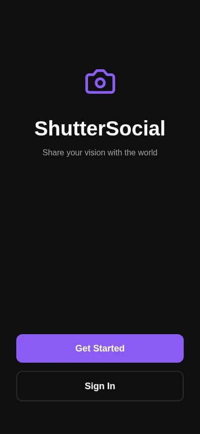 ShutterSocial - A Mobile Social Network for Photographers