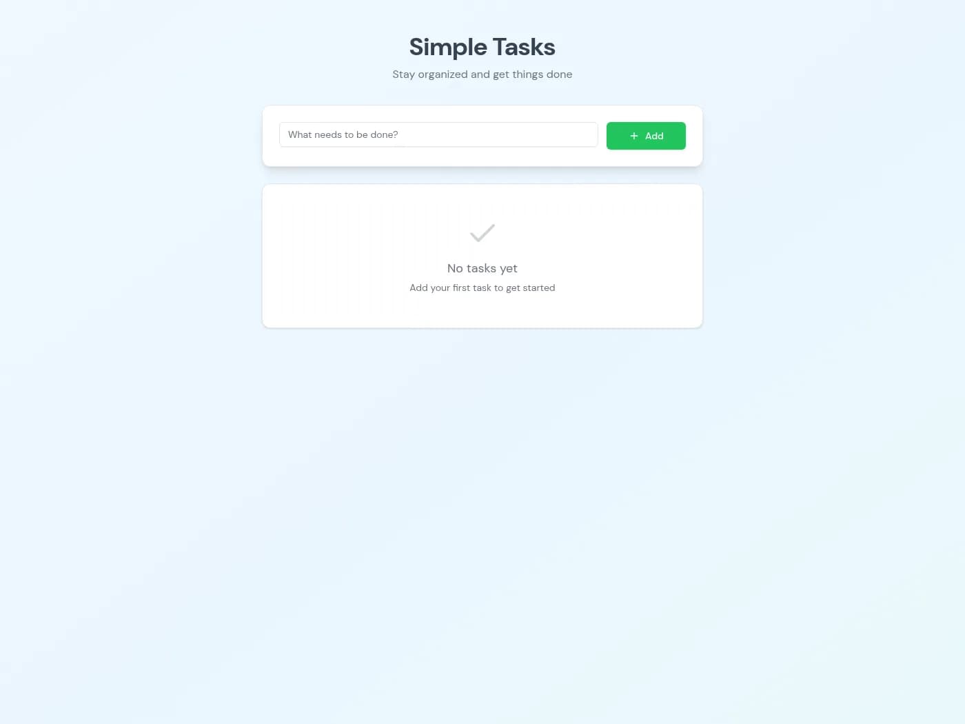 Simple App Starter