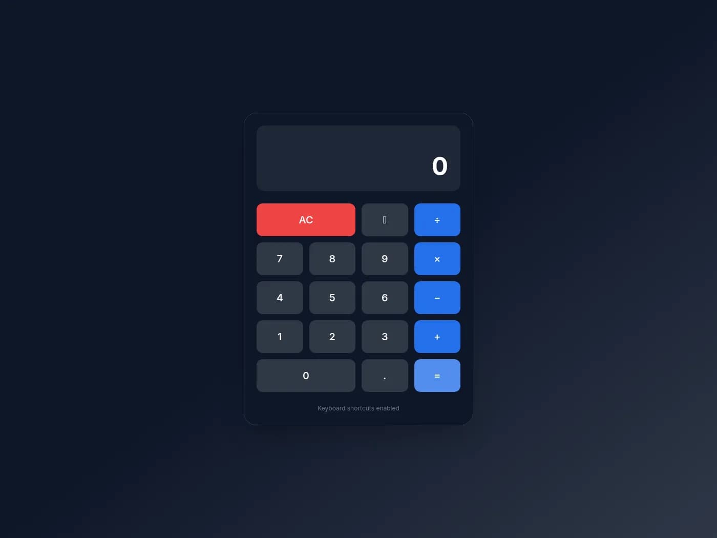 Simple Calculator