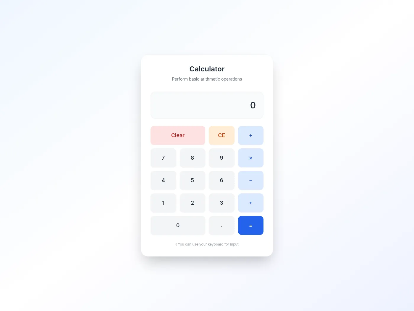 Simple Calculator