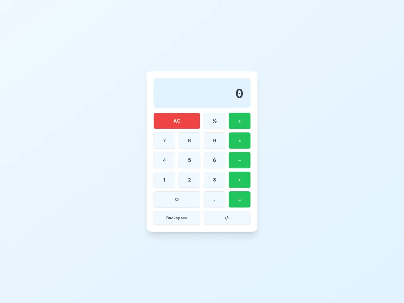 Simple Calculator App