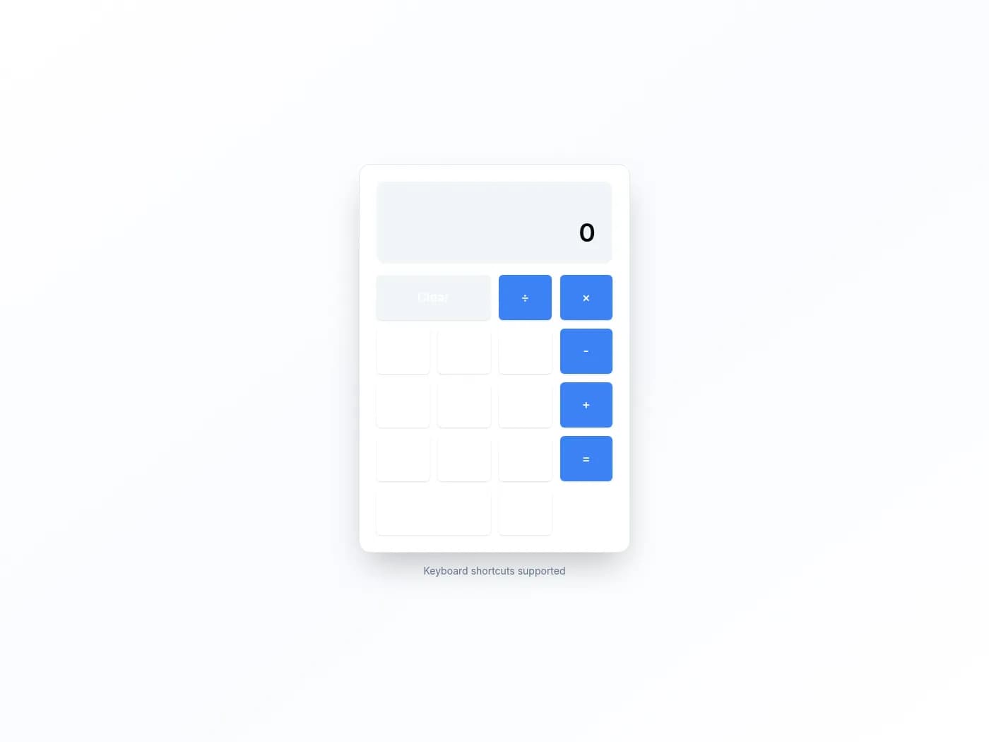 Simple Calculator App