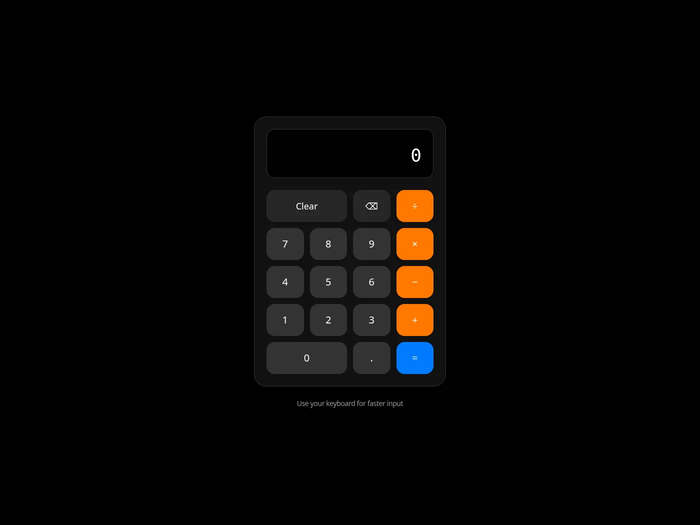 Simple Calculator Web App