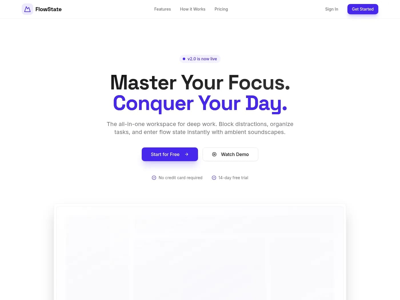 Simple Landing Page