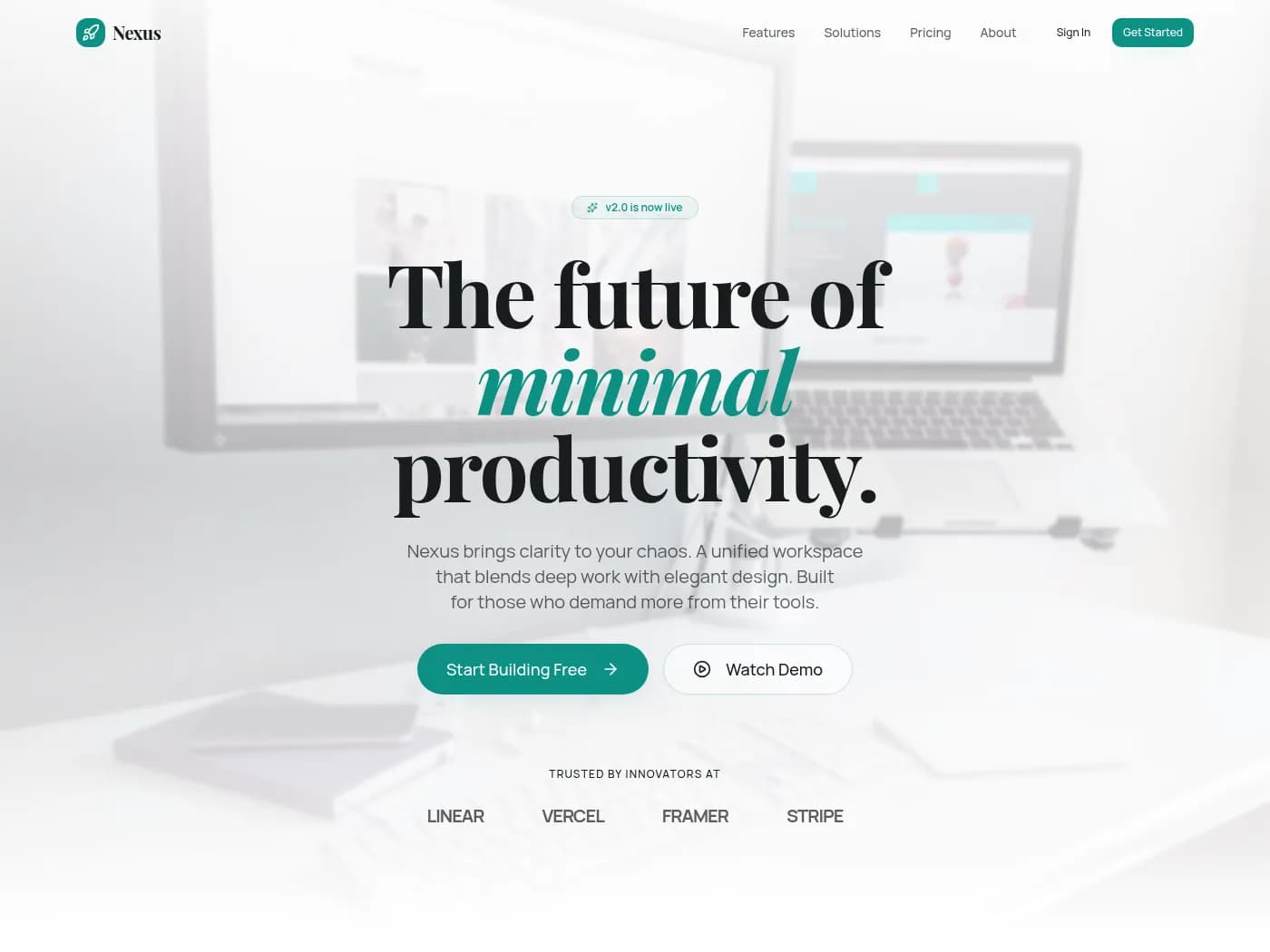 Simple Landing Page