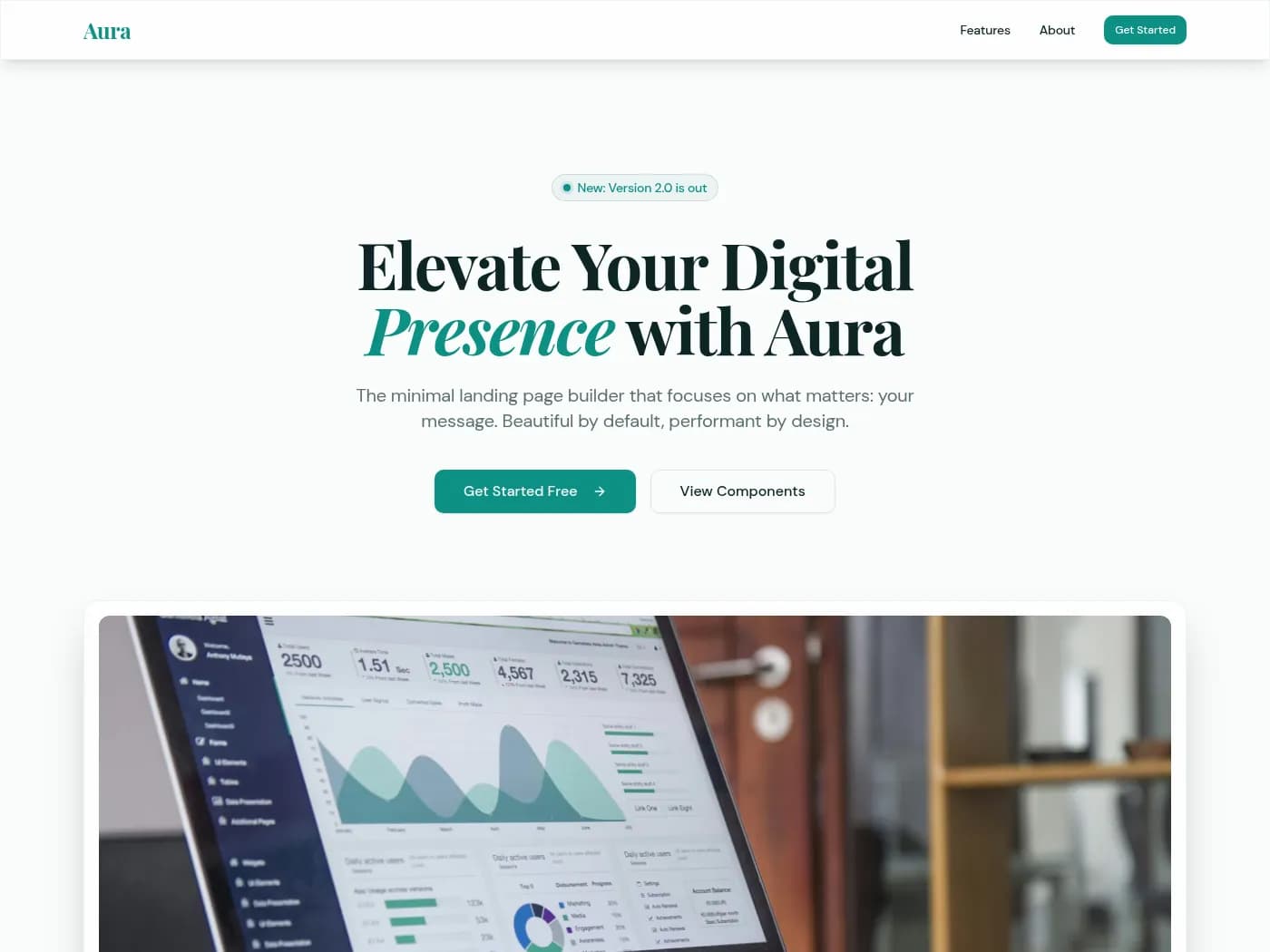 Simple Landing Page