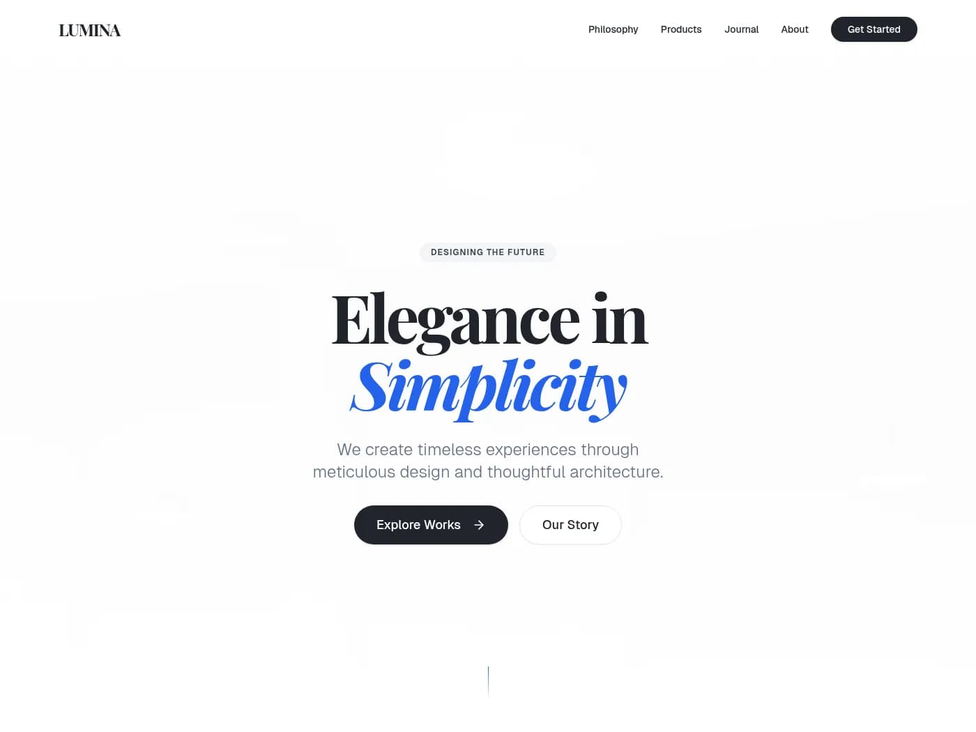 Simple Landing Page
