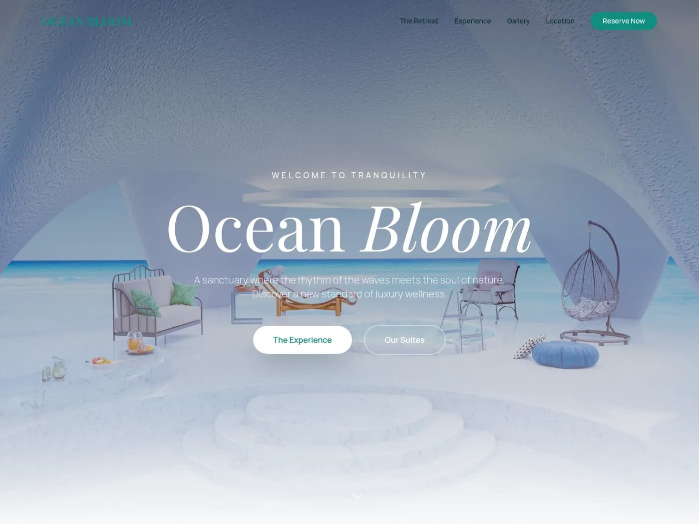 Sleek Landing Page