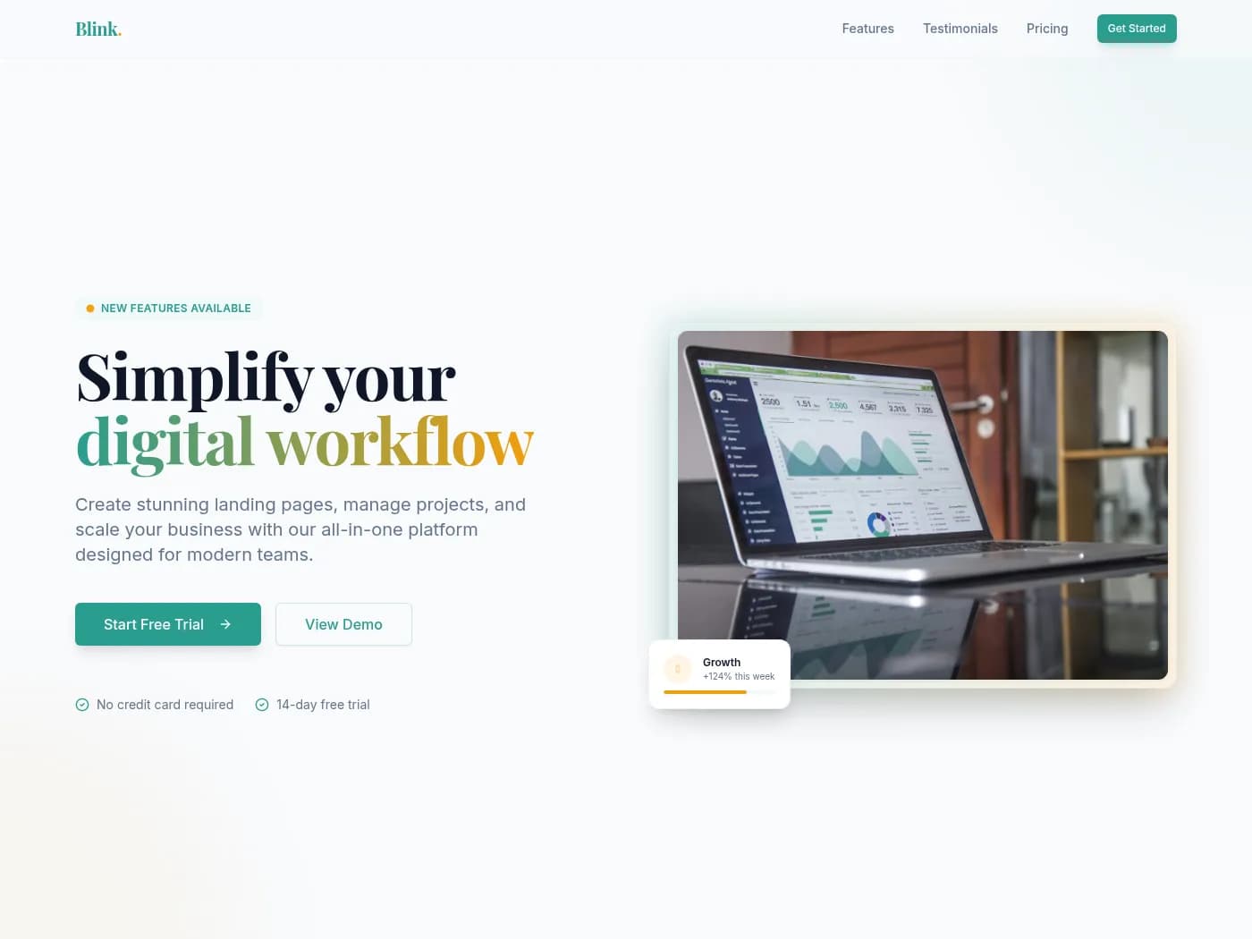 Simple Landing Page