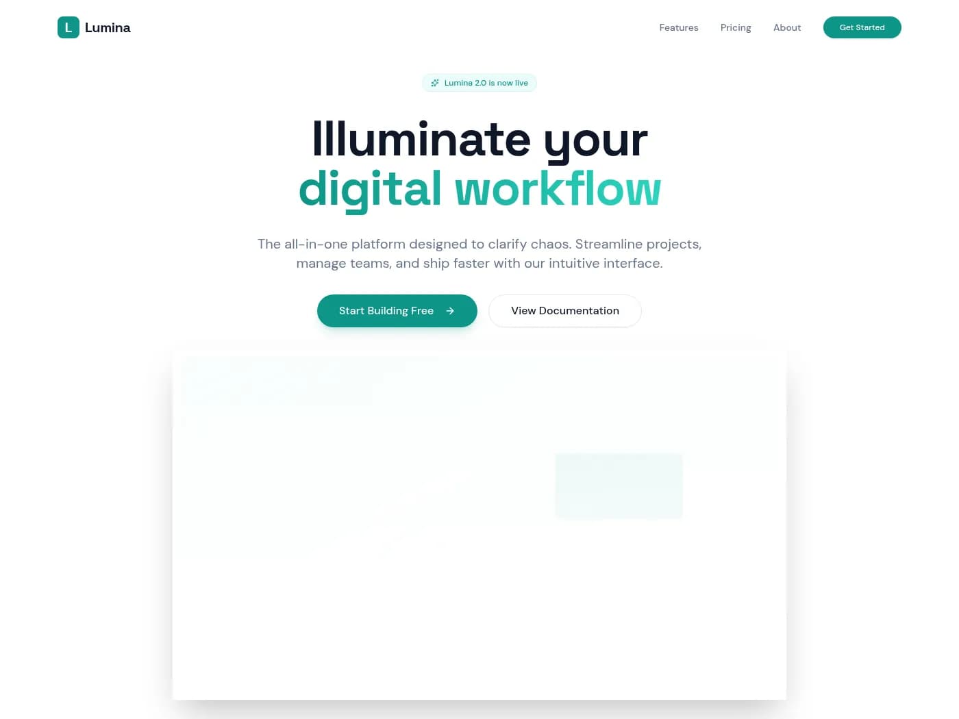 Simple Landing Page