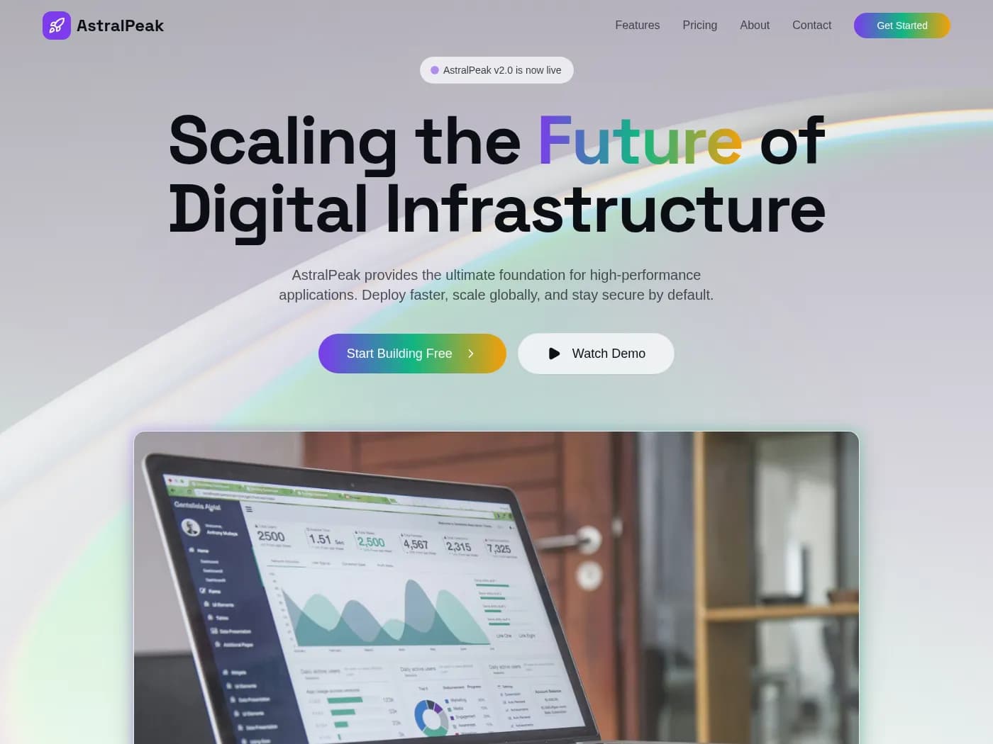 Simple Landing Page