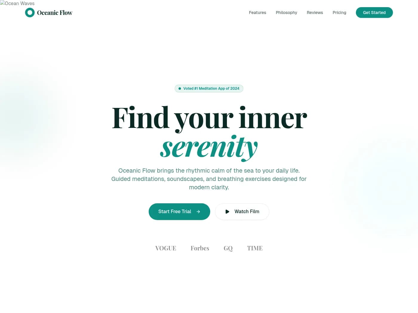 Simple Landing Page