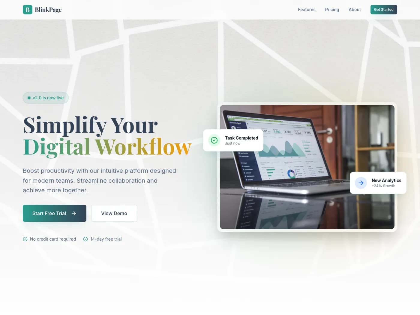 Simple Landing Page