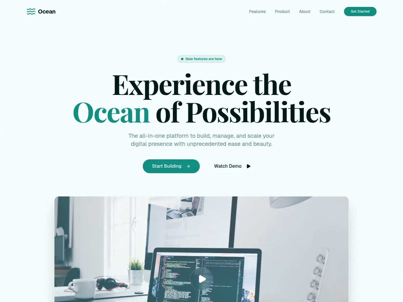 Simple Landing Page