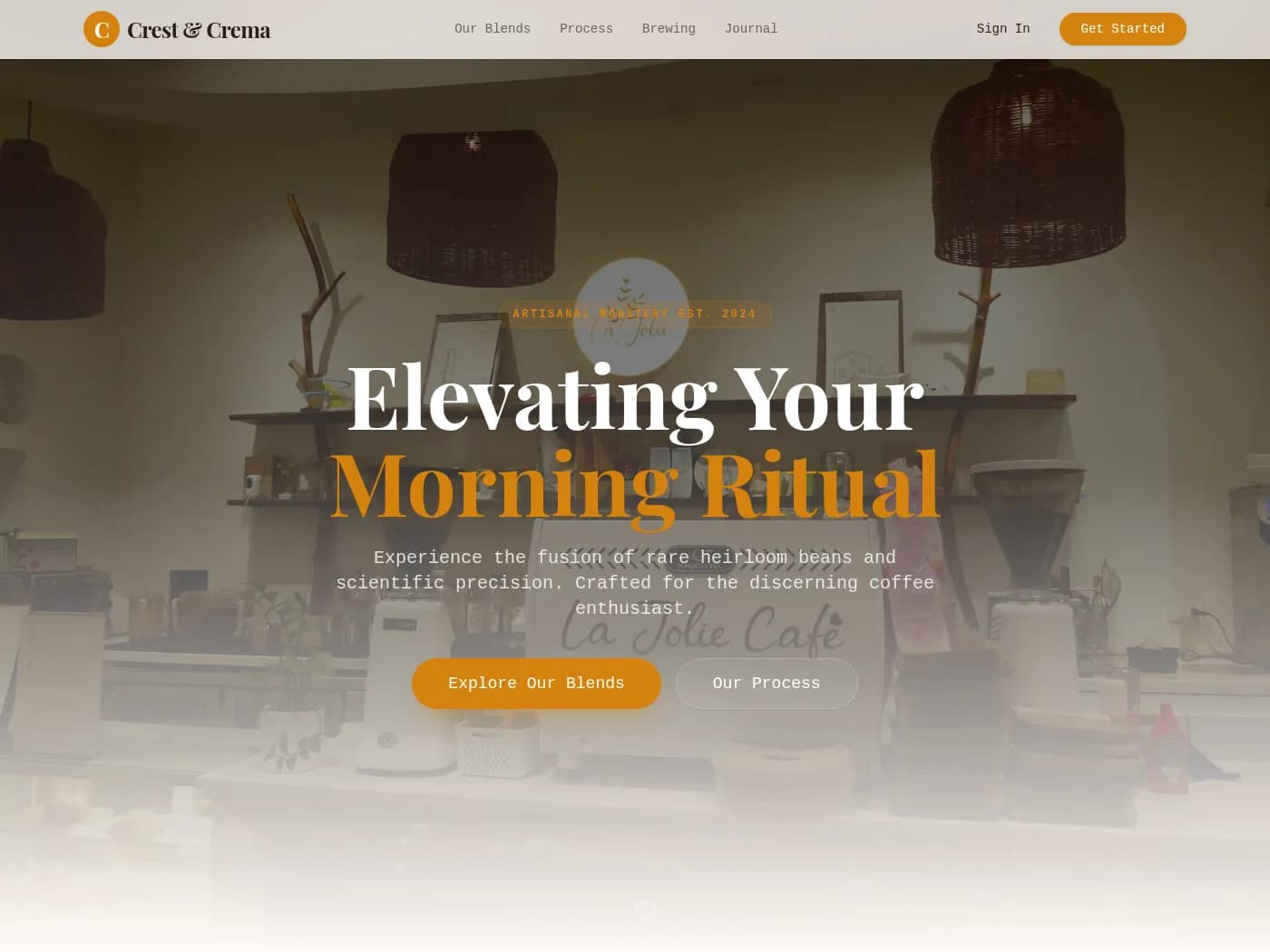 Sleek Landing Page