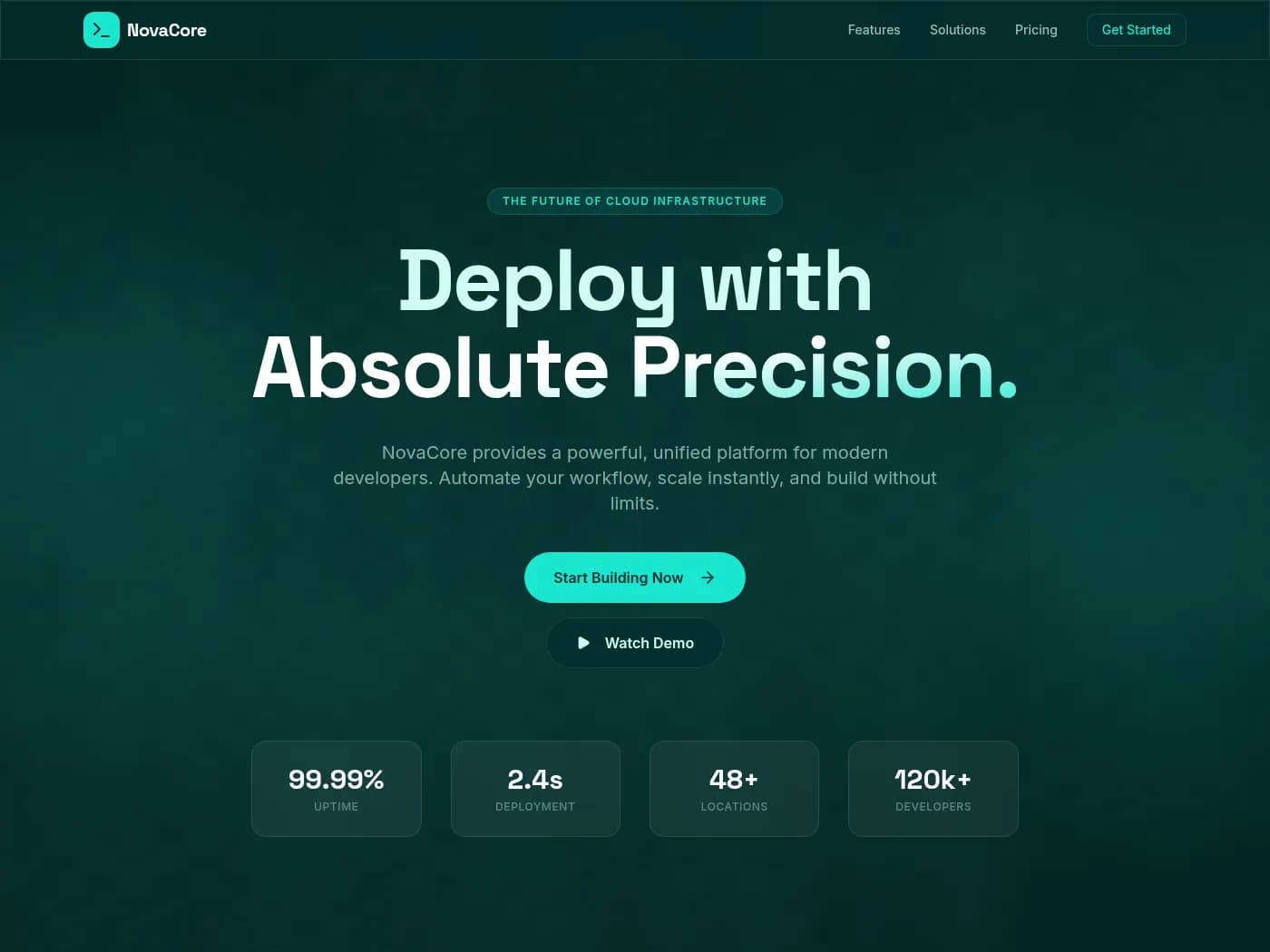 Simple Landing Page