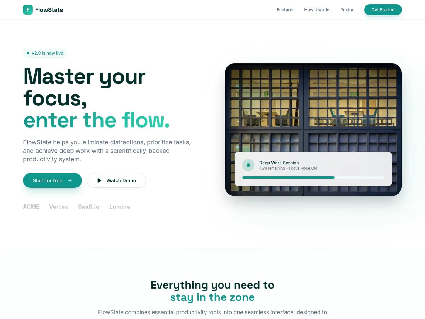 Simple Landing Page