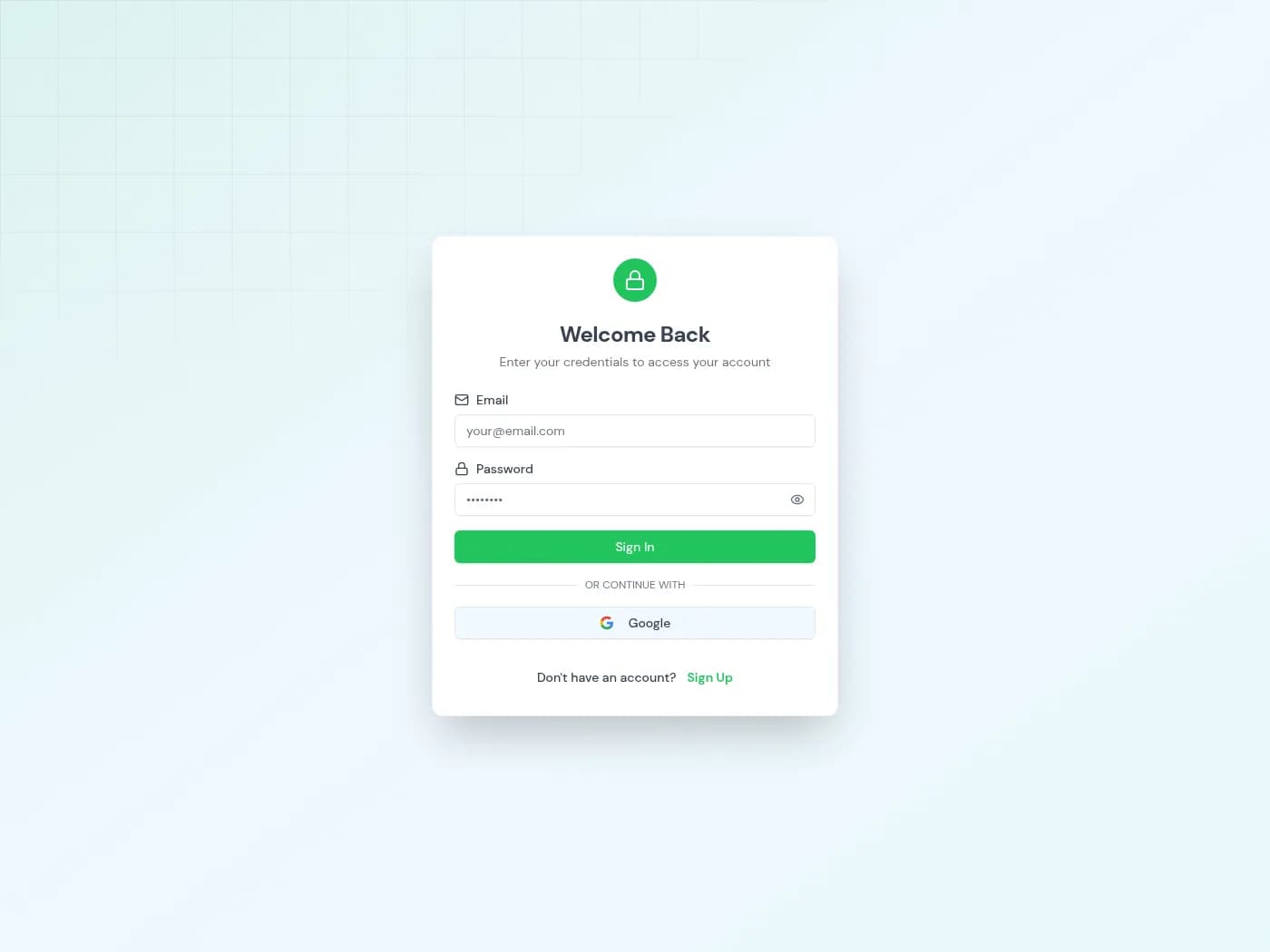 Simple Login Form