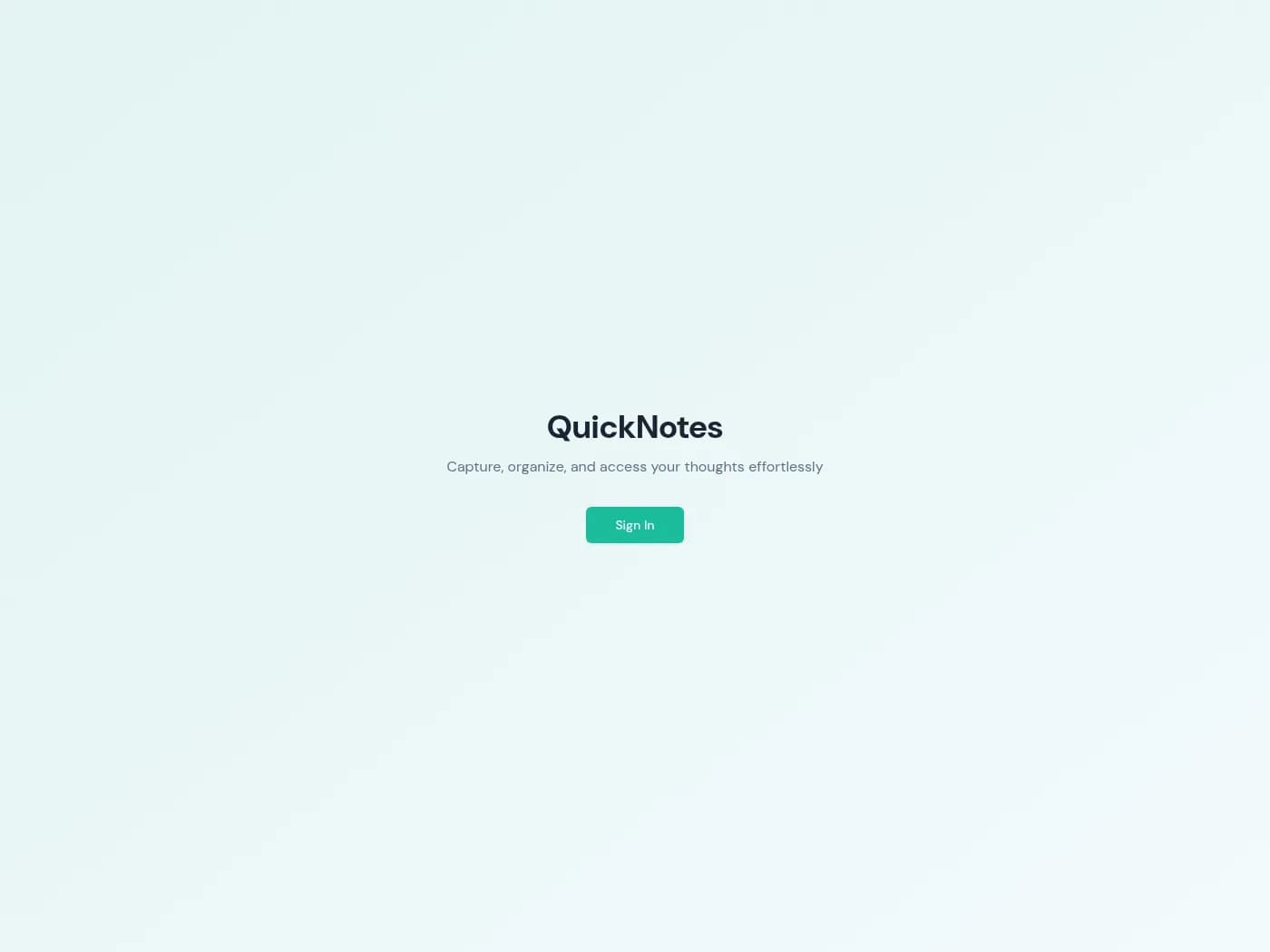 QuickNotes